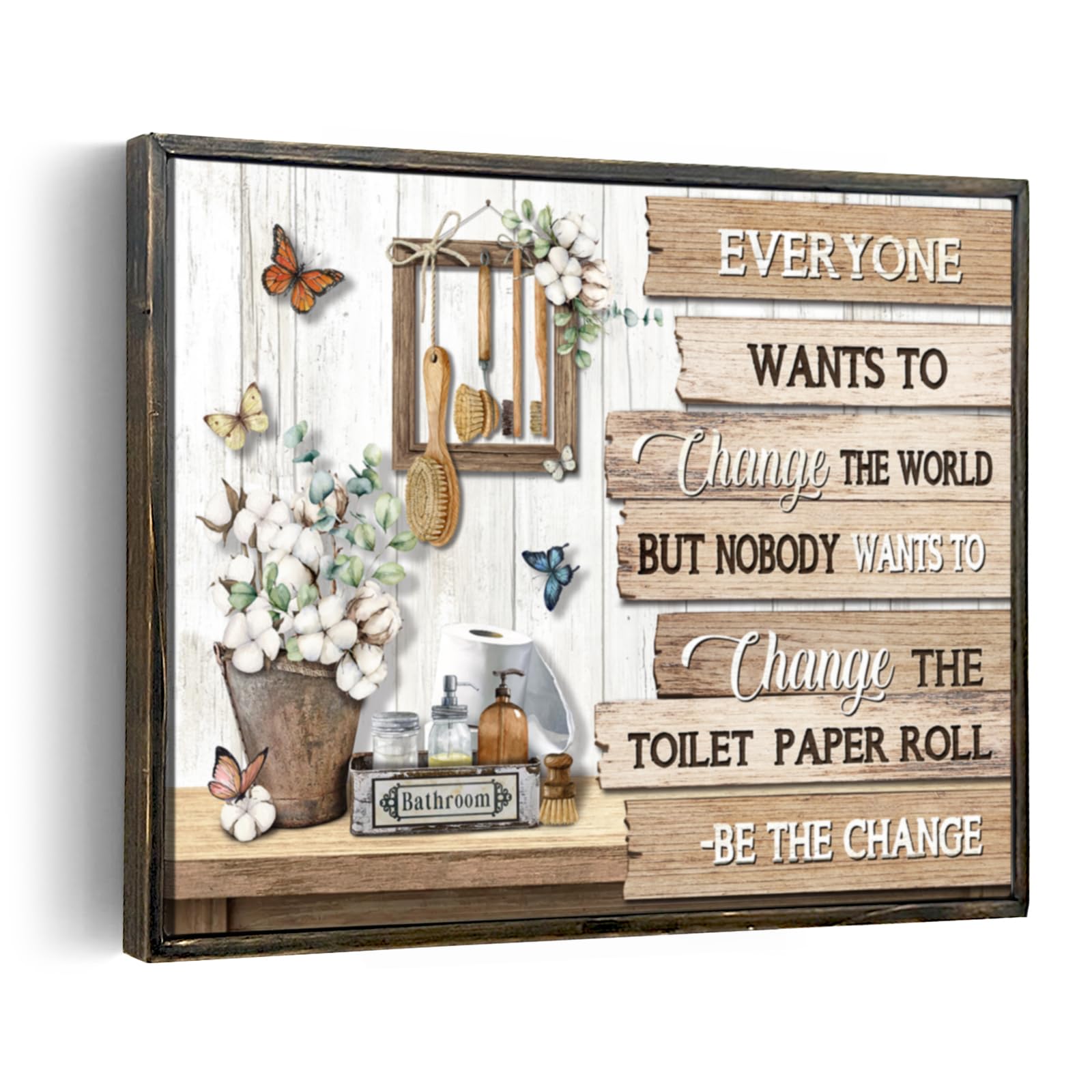 Rustic Bathroom Art Printables Designart "Natural Bathroom Decor X"
