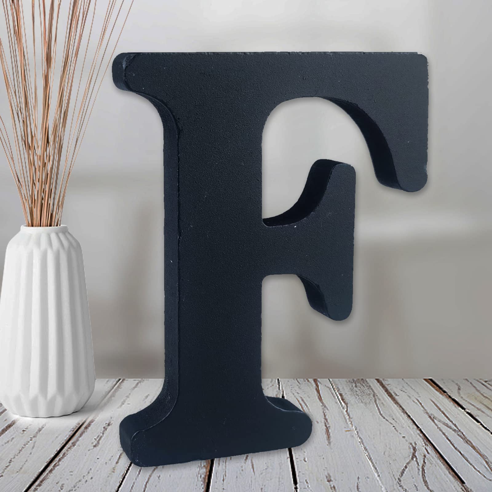 Snapklik.com : AOCEAN 6 Inch Black Wood Letters Unfinished Wood Letters ...