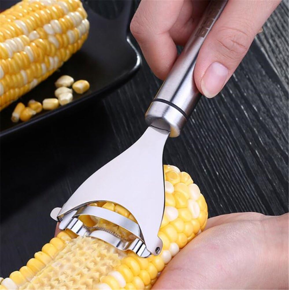 Amazon.com: Corn Cutter Stainless Steel Corn zipper Kernel Cutter ...