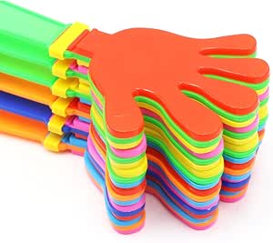 Amazon.co.jp: DFsucces 10 Pcs Hand Crackling Clap Toys Cheer Cheer ...