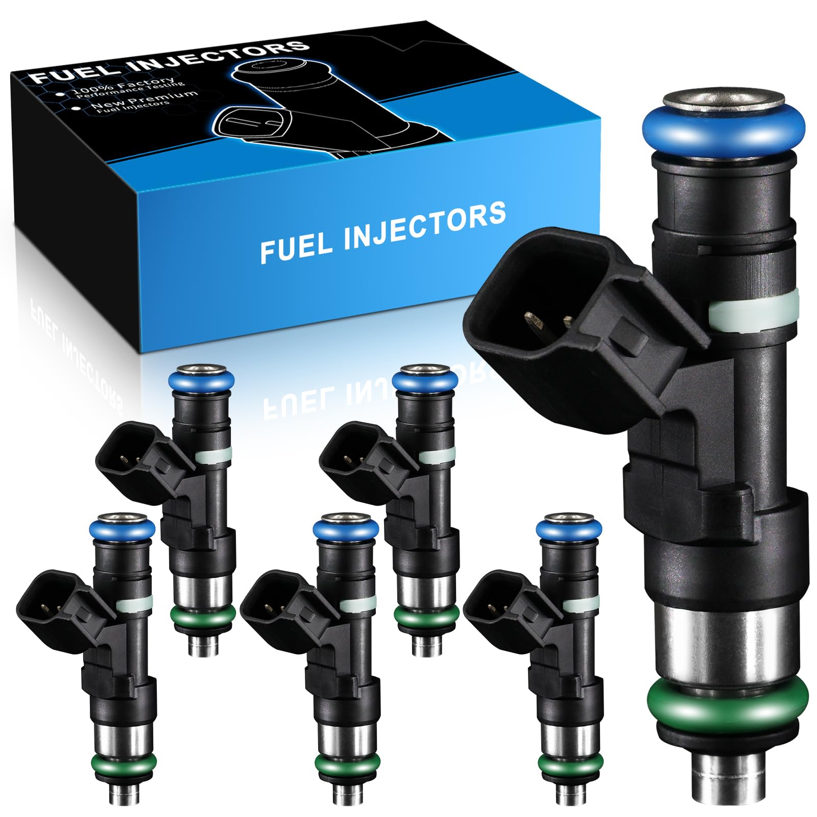 Amazon.com: YZHIDIANF 0280158154 3.6L V6 Fuel Injectors Fit For:-GMC ...