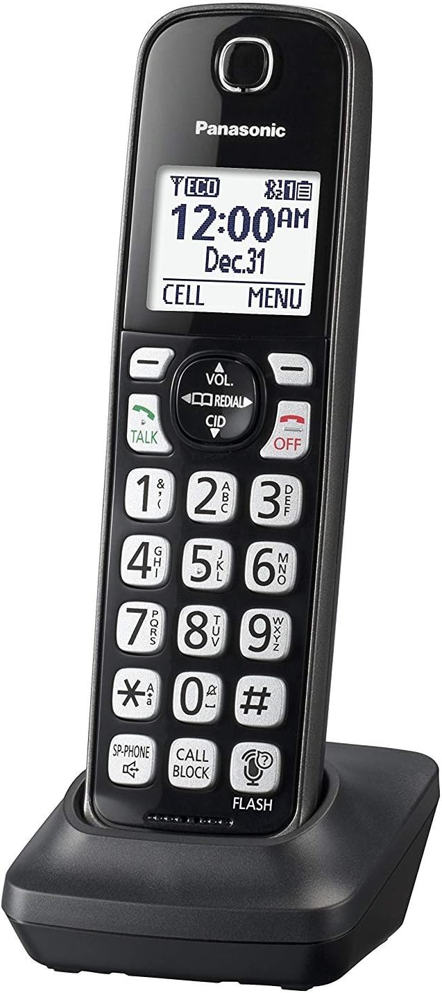 Amazon.com: Panasonic KX-TGDA51M Dect 6.0 Digital Additional Cordless ...