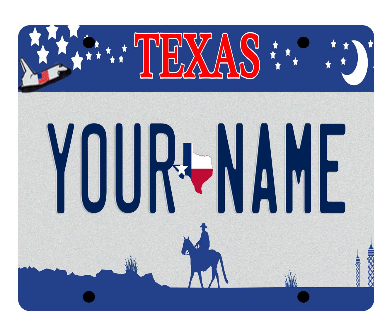 Amazon.com: Bleu Reign Refrigerator Fridge Magnet Personalized Custom ...