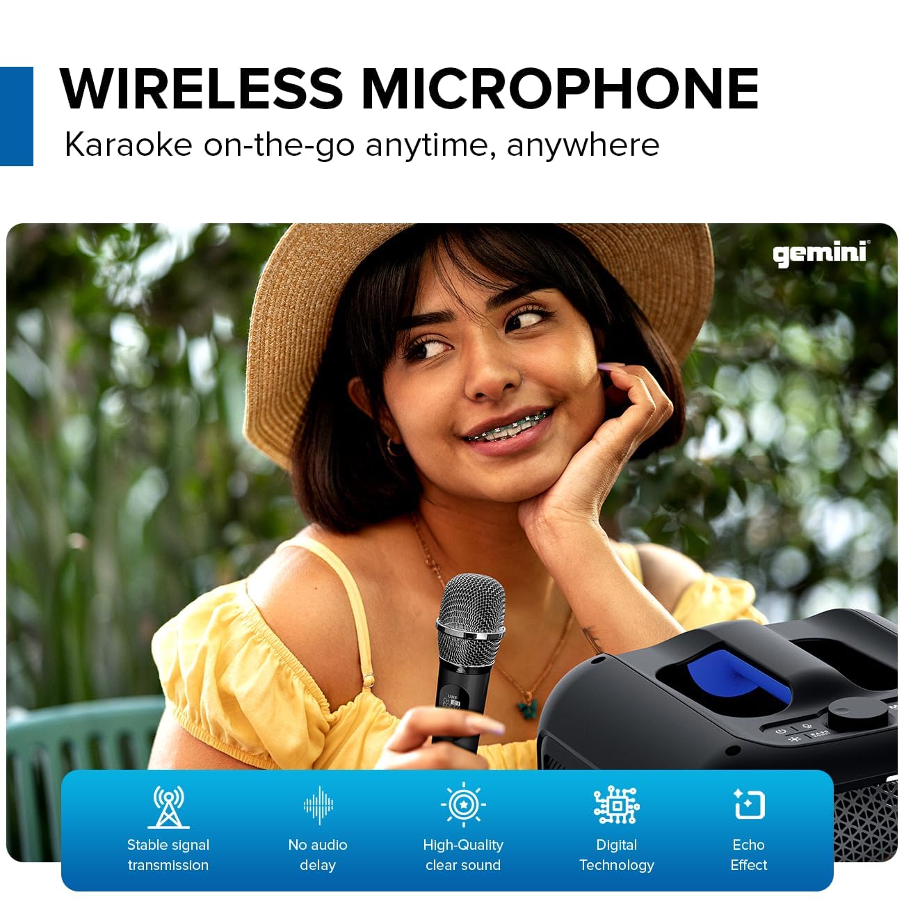 Snapklik.com : Gemini Sound GGO Series Portable Bluetooth Boombox ...