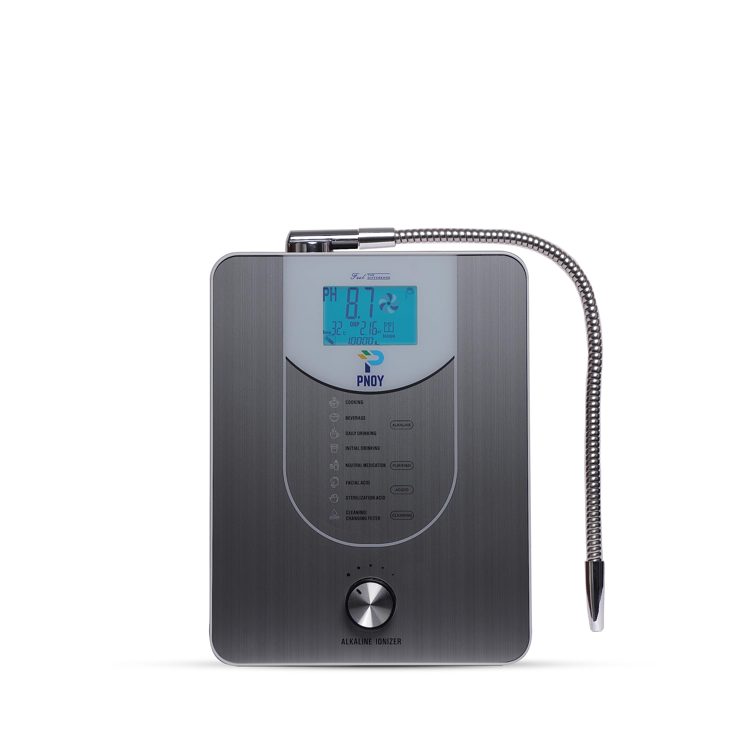Ionized Pro |PNOY 7 Plate Alkaline Water Ionizer Silver | 7 Titanium ...