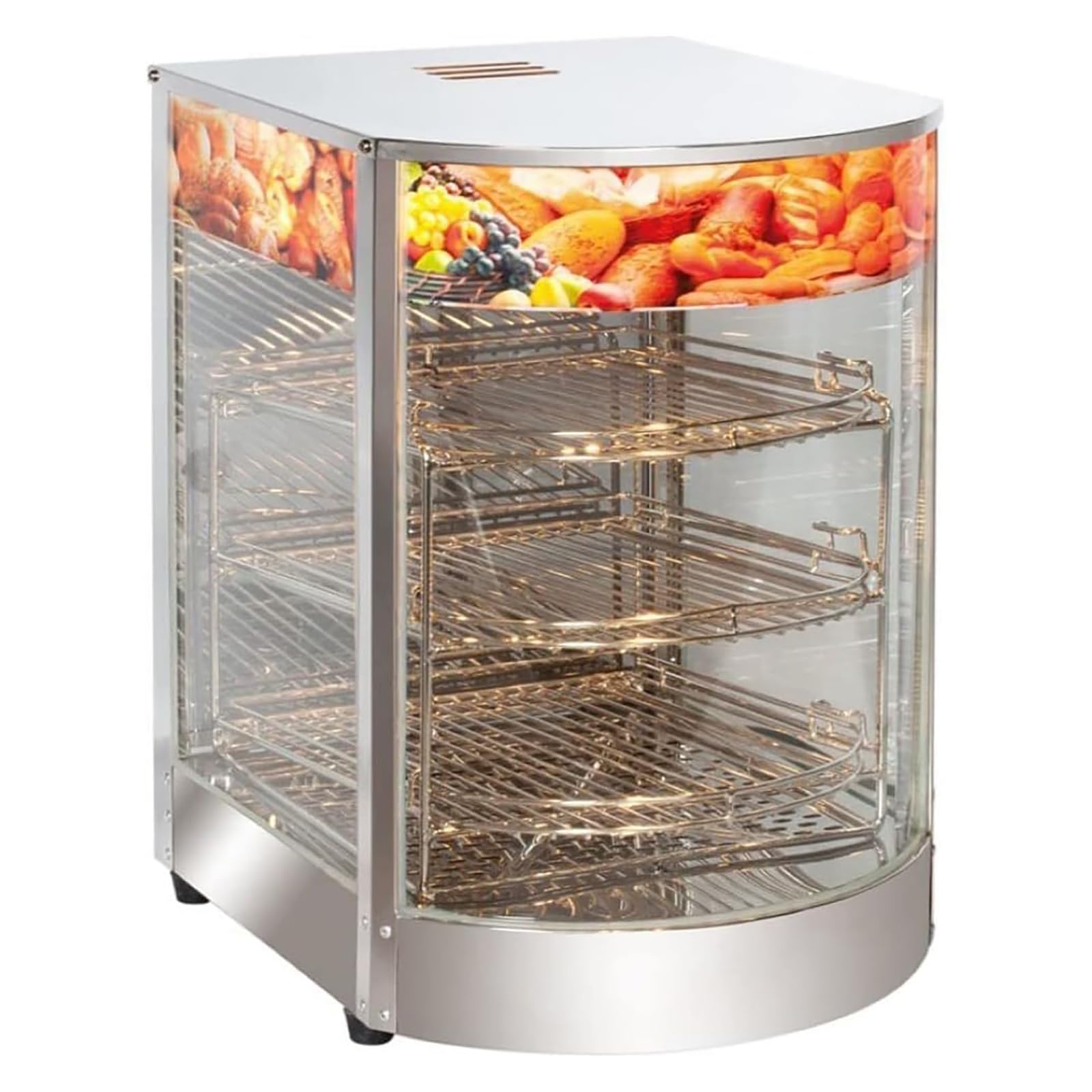 Buy Hot Food Display Cabinet Warmer, Commercial Food Warmer, 3 Layers ...