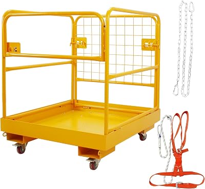 Forklift Safety Cage 36x36 Inch Forklift Man Basket Philippines | Ubuy