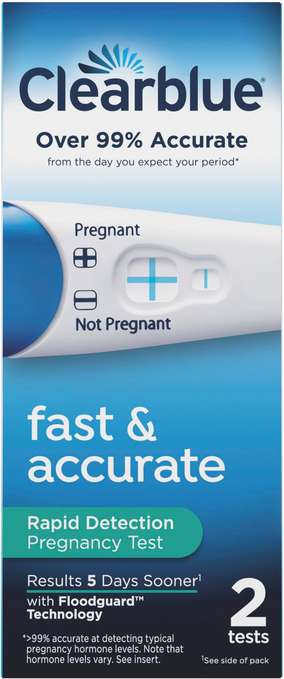 Amazon.com: Clearblue Pregnancy Test Combo Pack, 4ct - Digital with ...