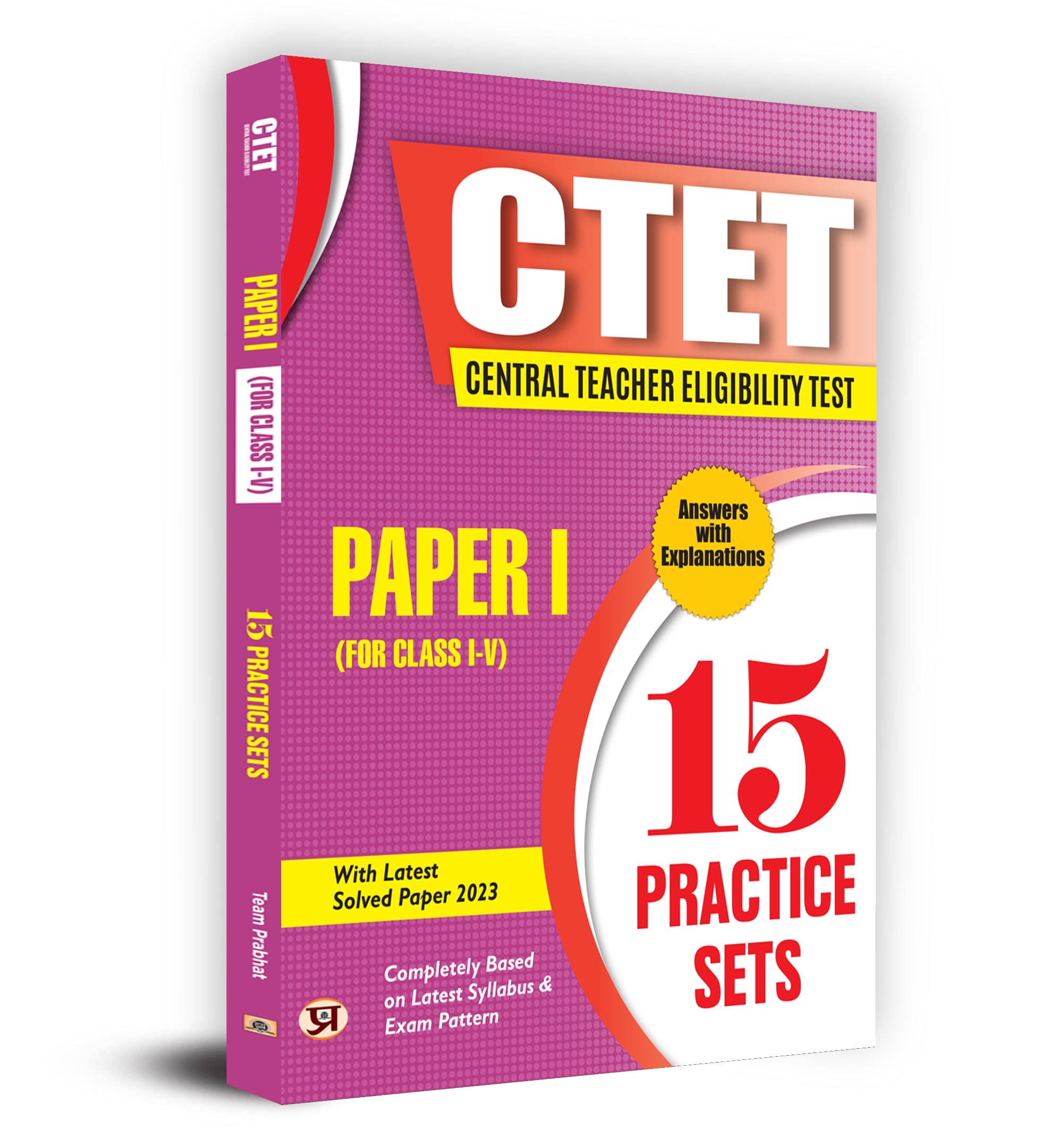 Buy CTET Central Teacher Eligibility Test Paper-1 (Class I-V) 15 ...