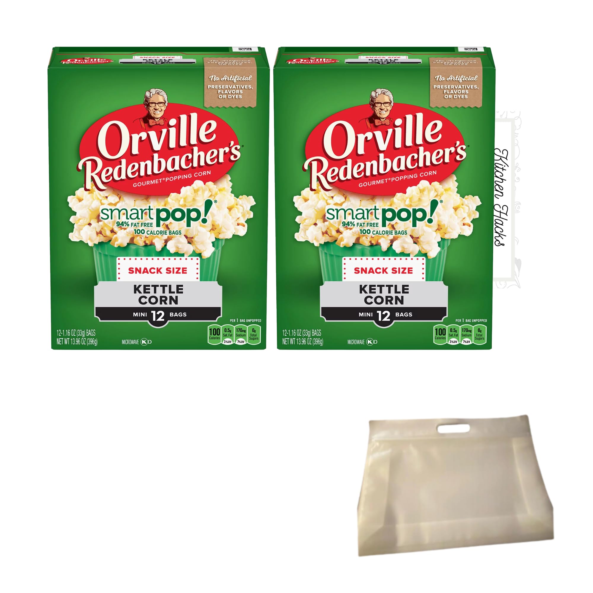 Amazon.com: Smart Pop Popcorn Individual Bags Bundle - Orville ...