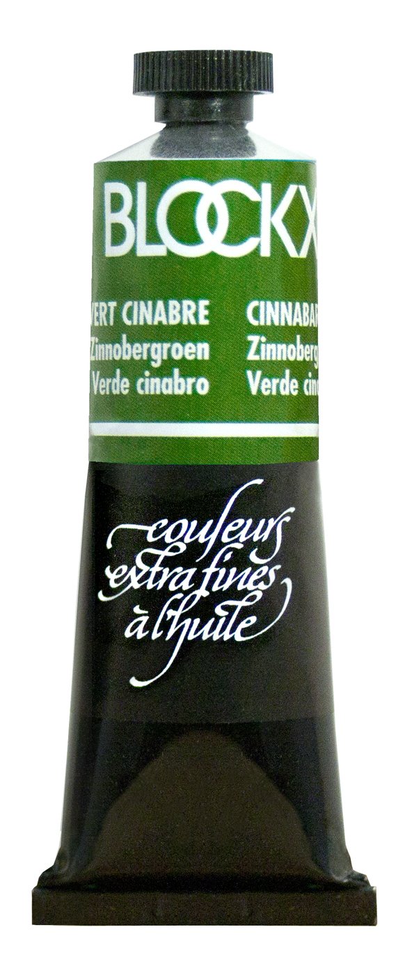 Amazon.com: Blockx Cinnabar Green Oil Paint, 35ml Tube