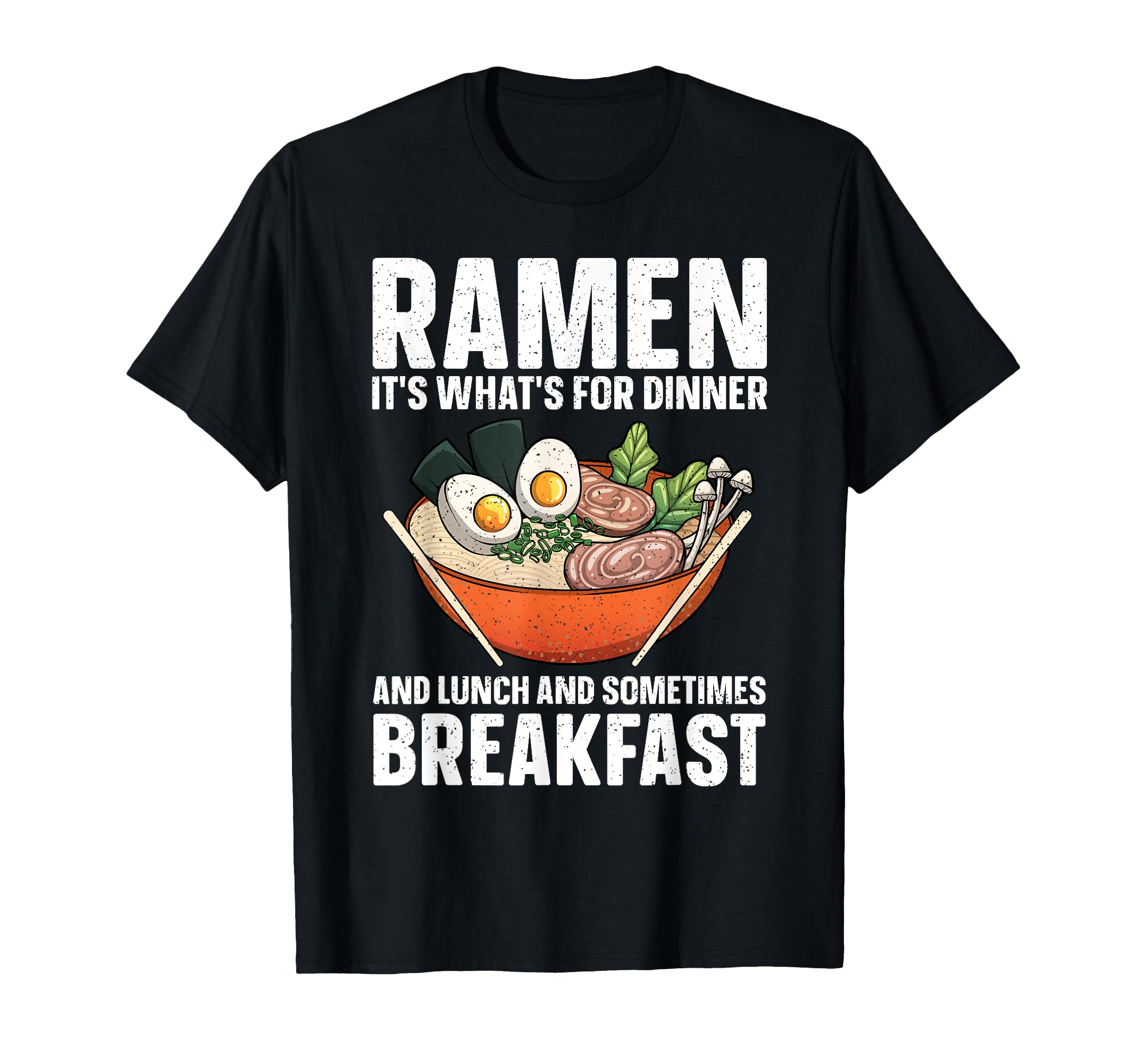 Amazon.com: Funny Ramen Noodles Art For Men Women Japanese Ramen Lovers ...