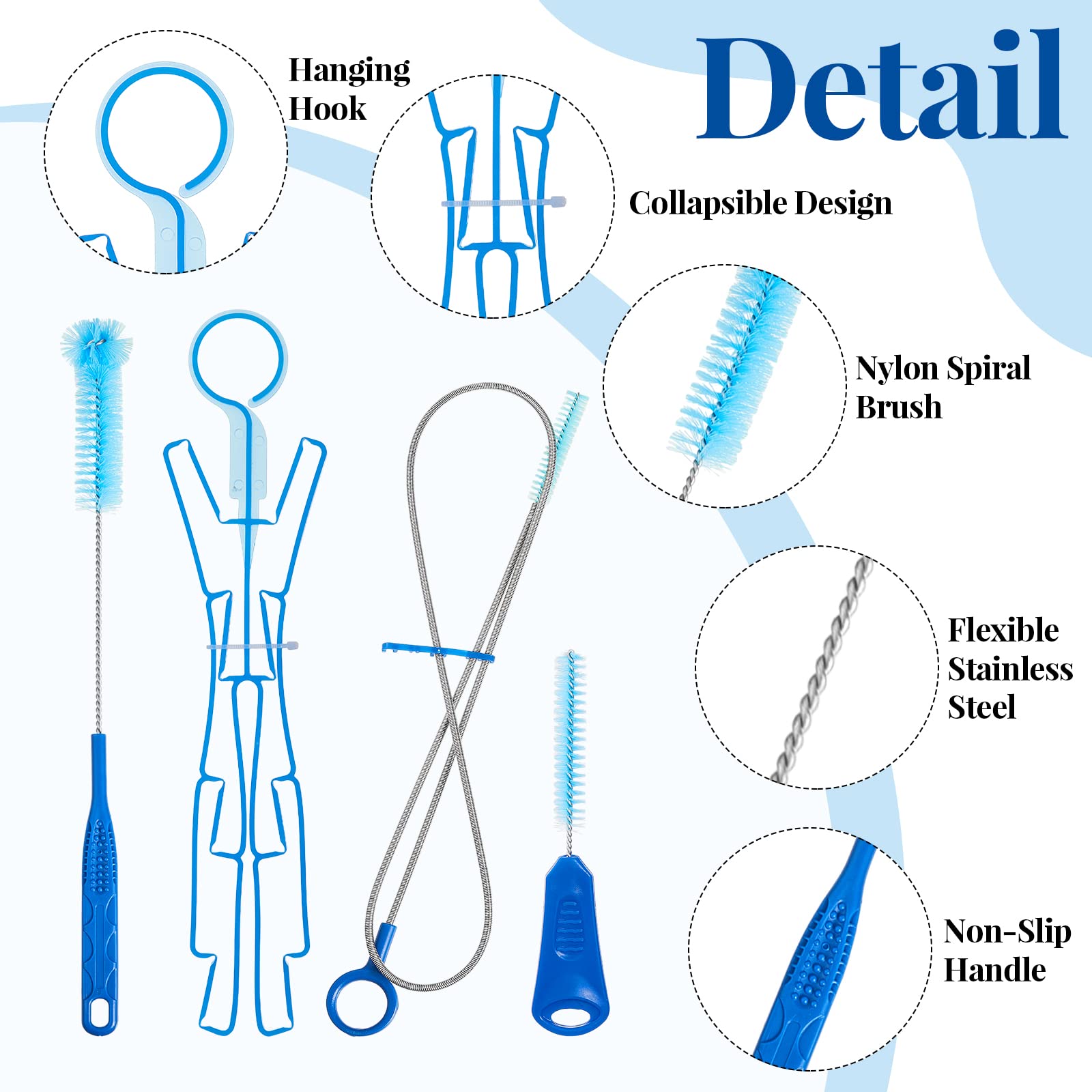 Snapklik.com : 4 Sets Hydration Bladder Cleaning Kit Including Small ...