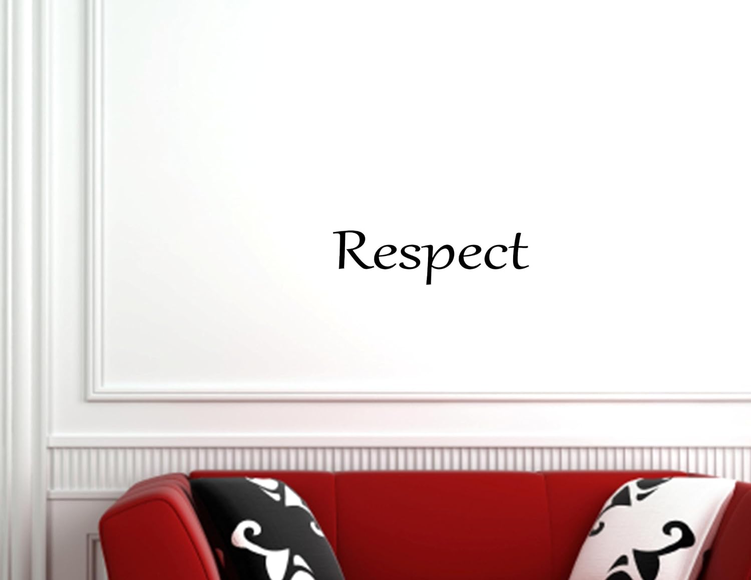 Amazon.com: Respect - Vinyl Wall Lettering Quotes and Sayings Home Art ...