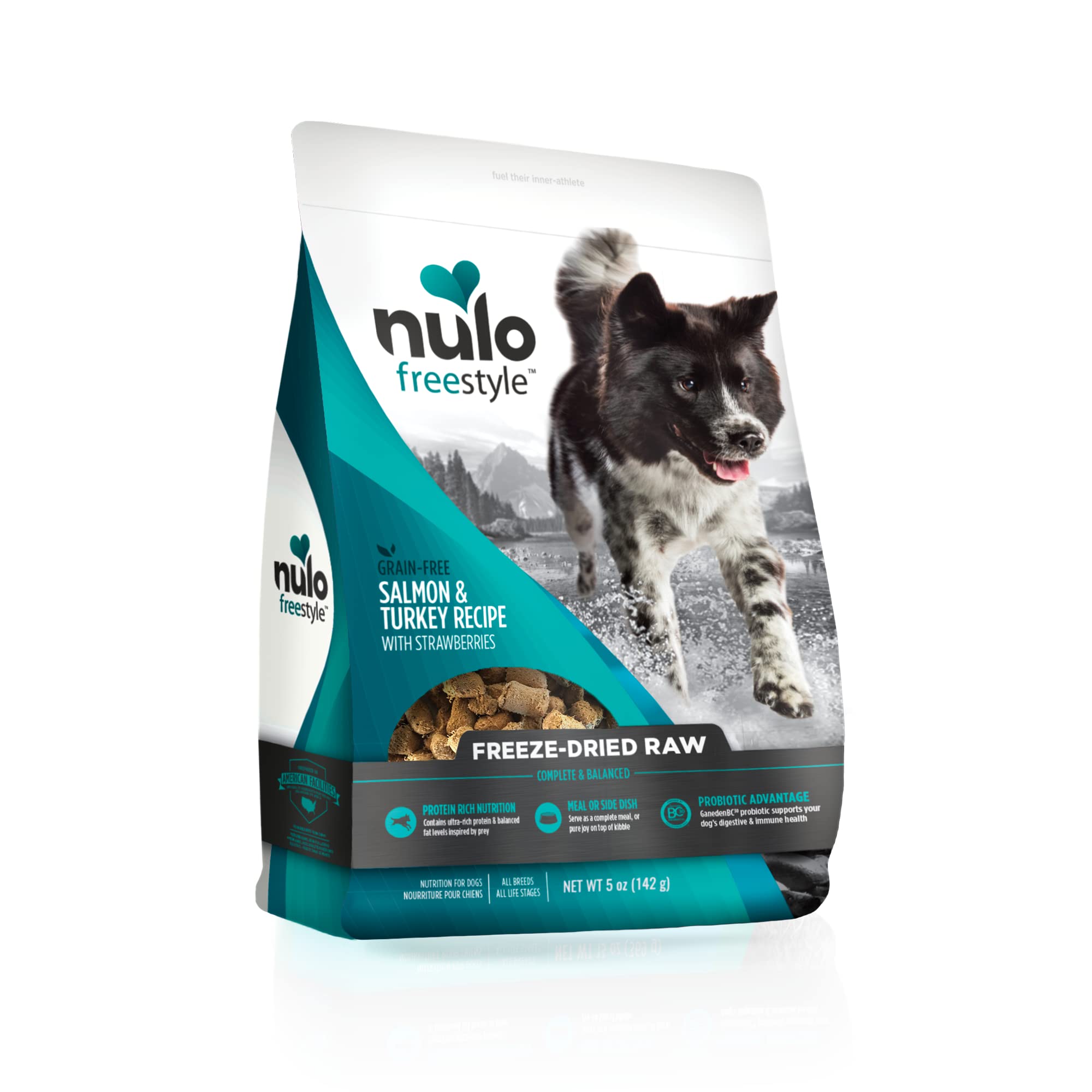 Nulo Freestyle Freeze-Dried Raw Turkey Recipe W/
