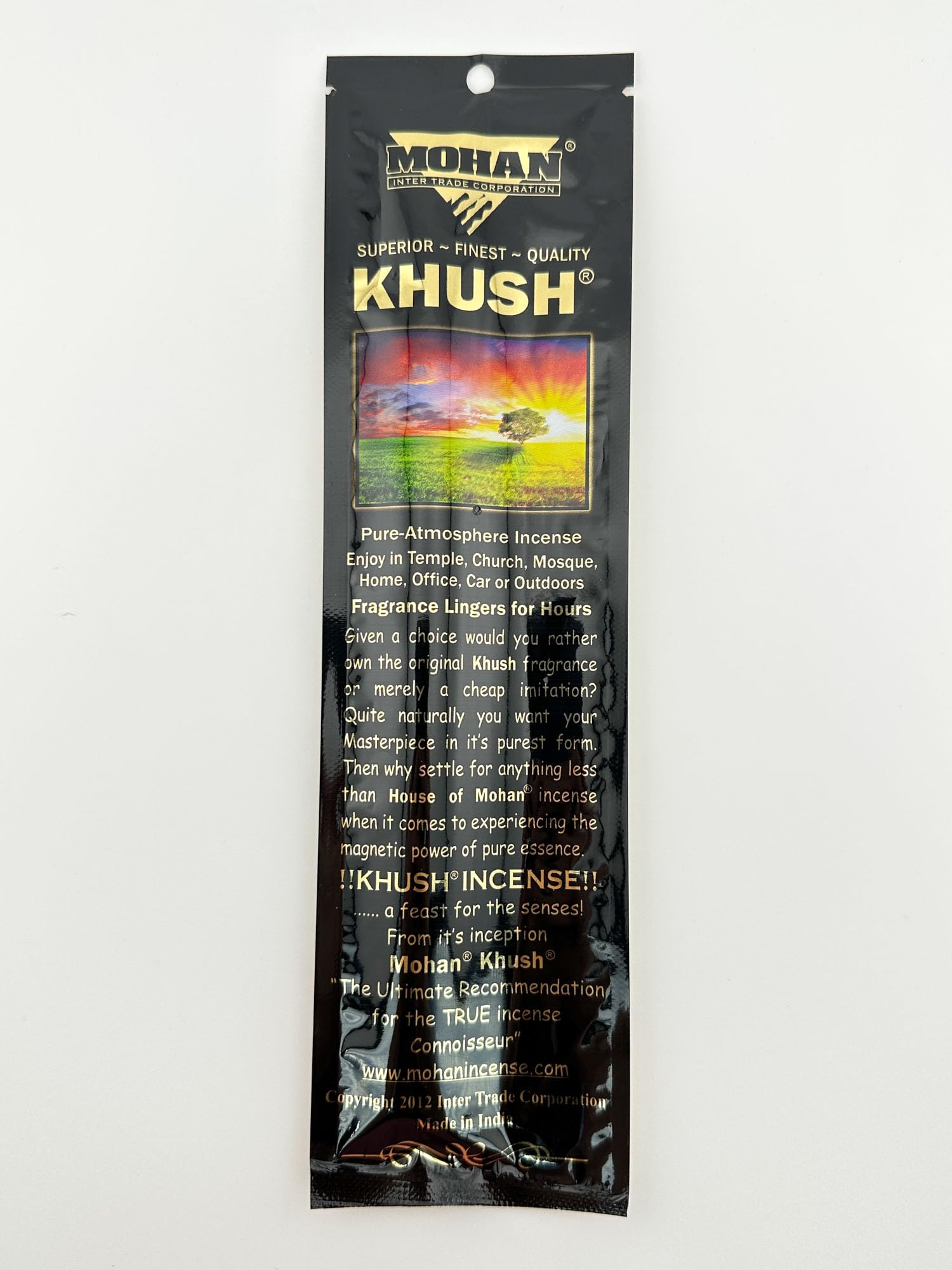 Amazon.com: Mohan Incense Khush Scent, 1 lb, Pack of 25 : Home & Kitchen