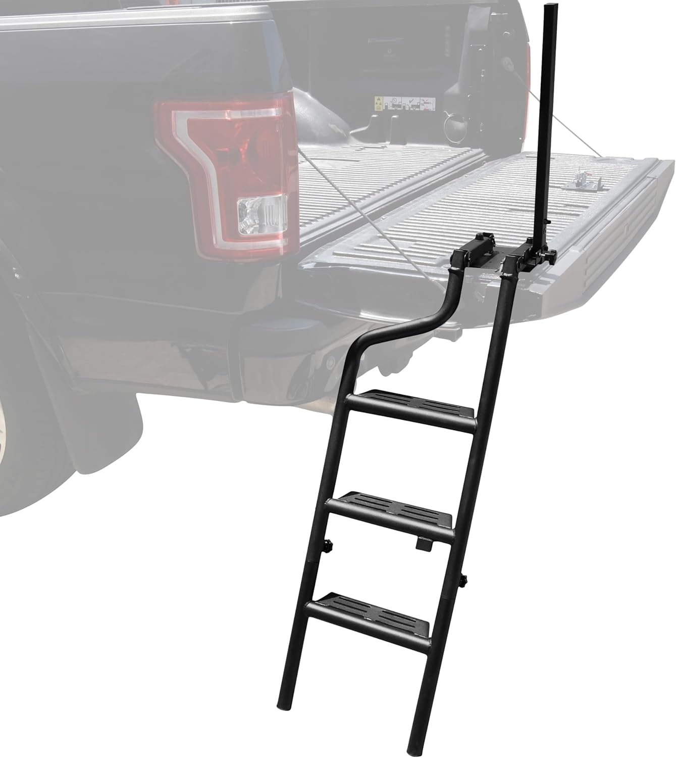 Amazon.com: LDETXY 42'' Universal Tailgate Ladders for Pickup Truck ...