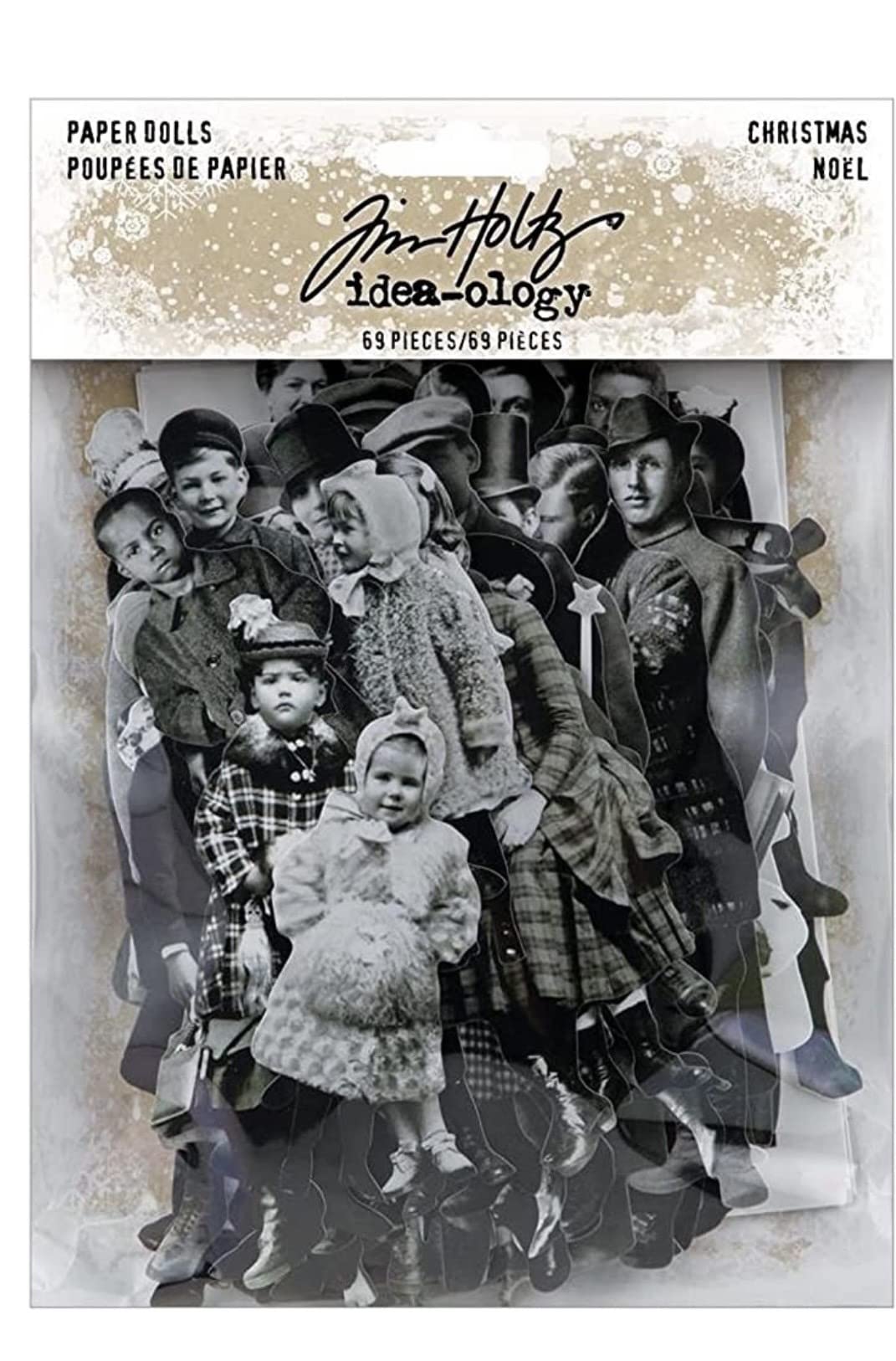 Amazon.com: Tim Holtz - Advantus Idea-Ology Paper Dolls Die-Cuts 69/Pkg ...