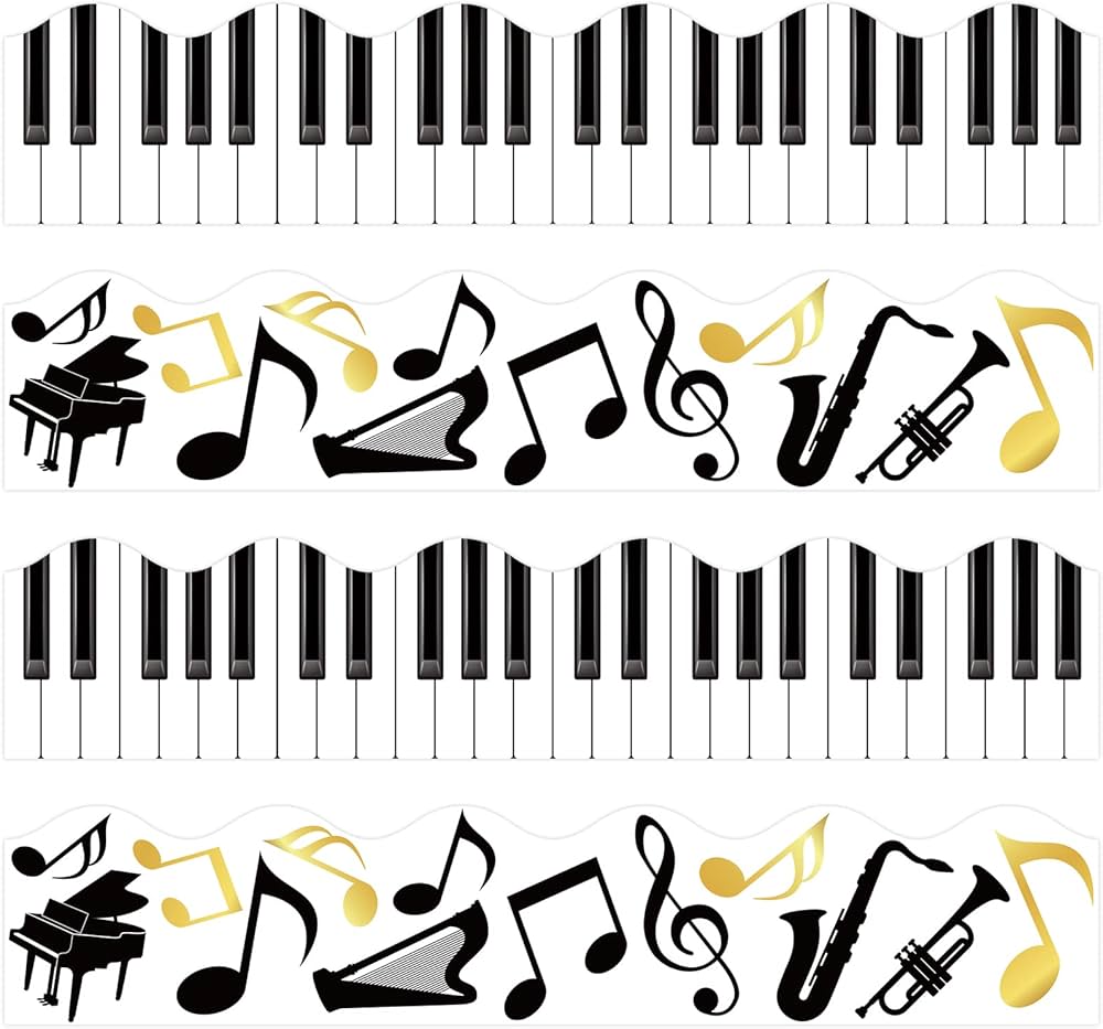 Piano Music Borders And Frames Music Instrument Border Images
