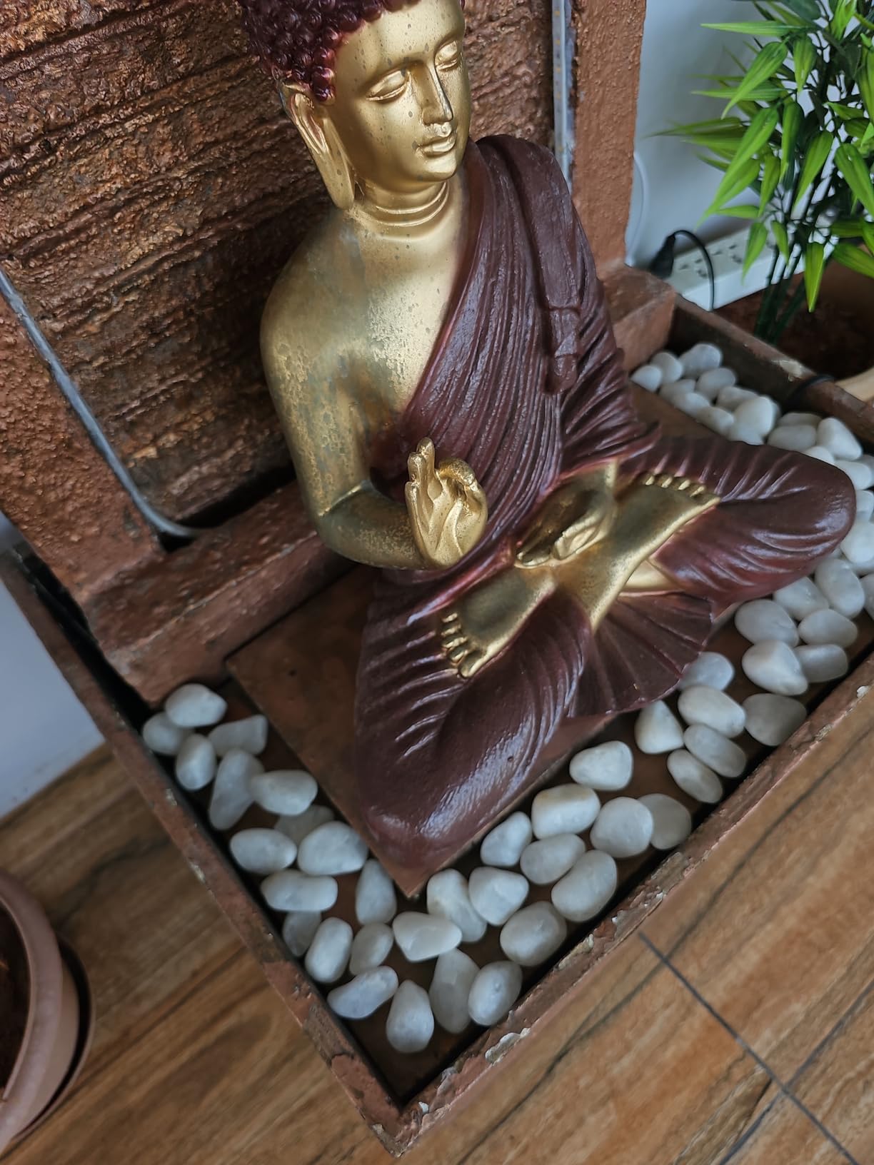Buy The Advitya Polymarble Big Buddha Statues for Living Room|Lord Budh ...