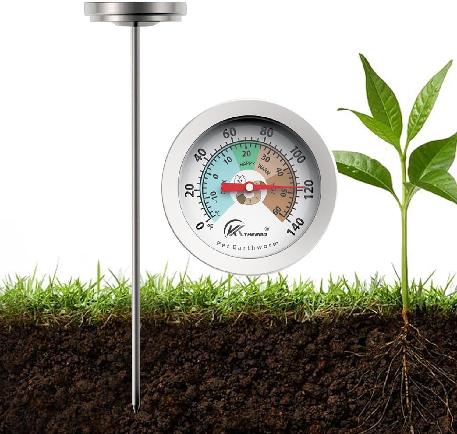 Amazon.com: Generic Gardening Fertilizer Test Probe Compost Temperature ...