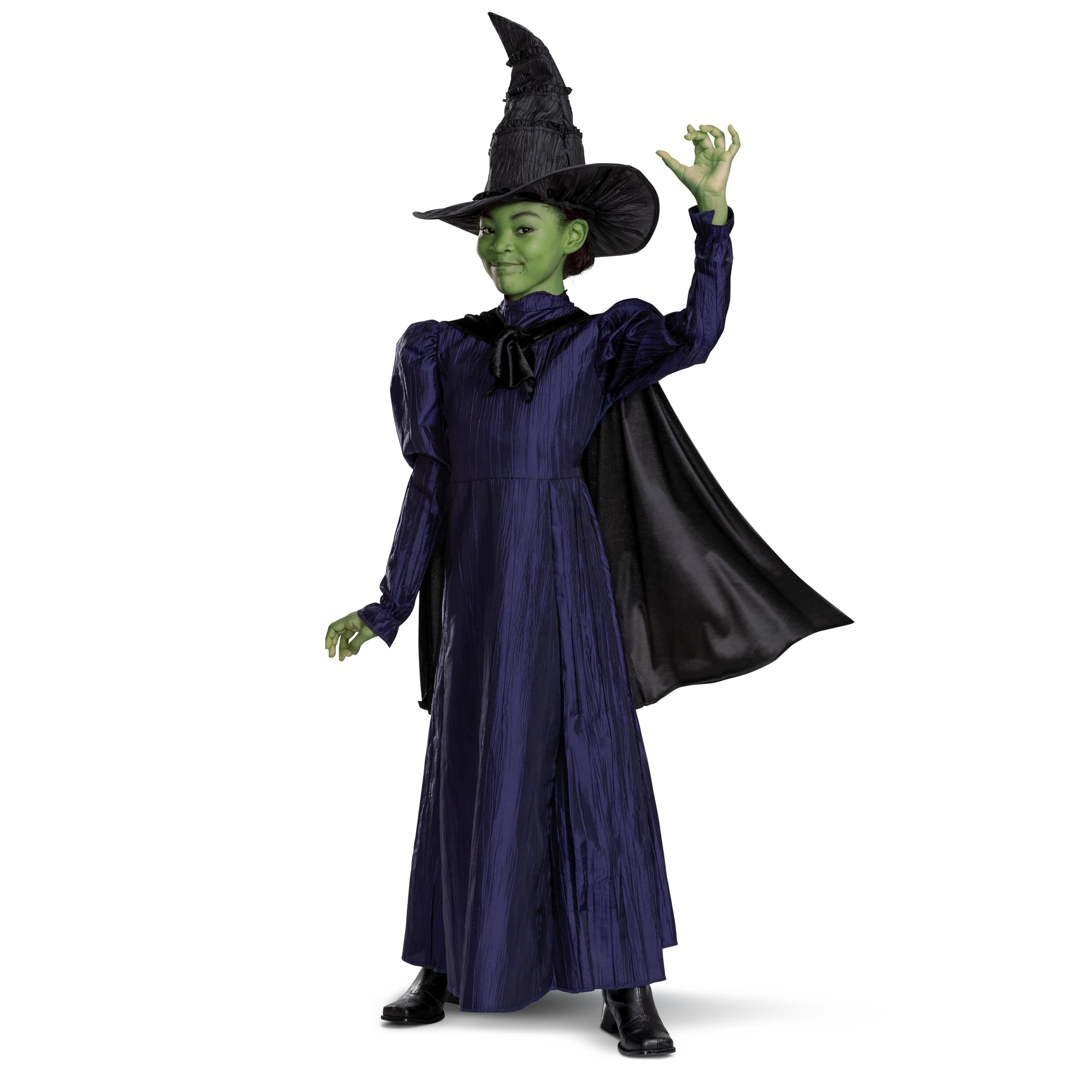 Snapklik.com : Wicked Elphaba Costume For Girls, Deluxe Official Wicked ...