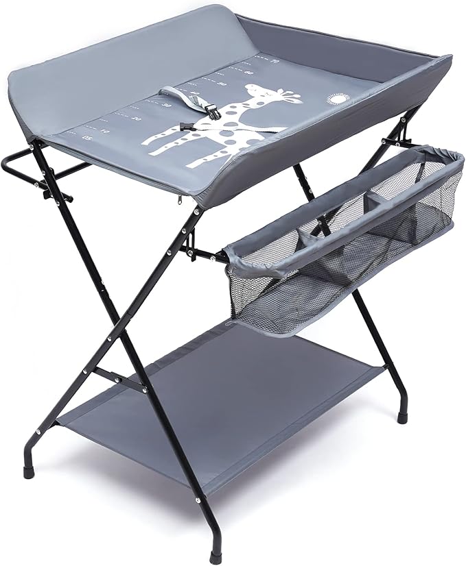 Chynalys 25KG Baby Changing Table Infant Changing Tables with Wheels ...