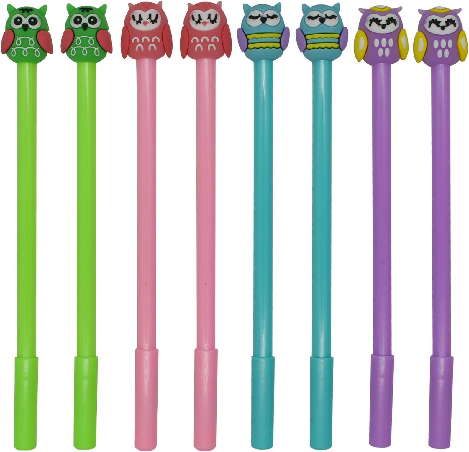 Amazon.com: Chinshwehaw Cartoon Animal Pens Ink Pens Gel Pen Writing ...