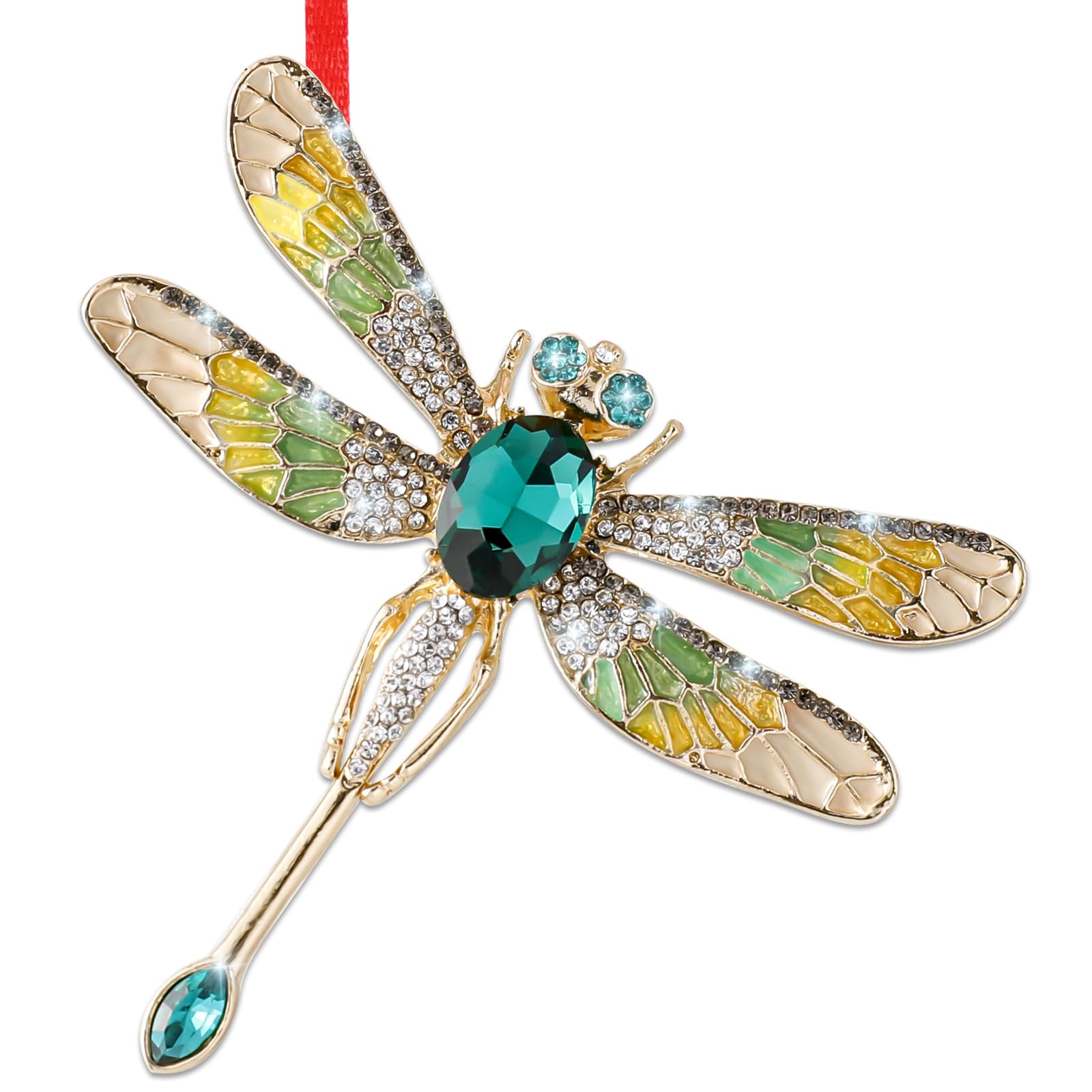 Amazon.com: Fsaoor Dragonfly Ornaments for Christmas Tree 2024 ...