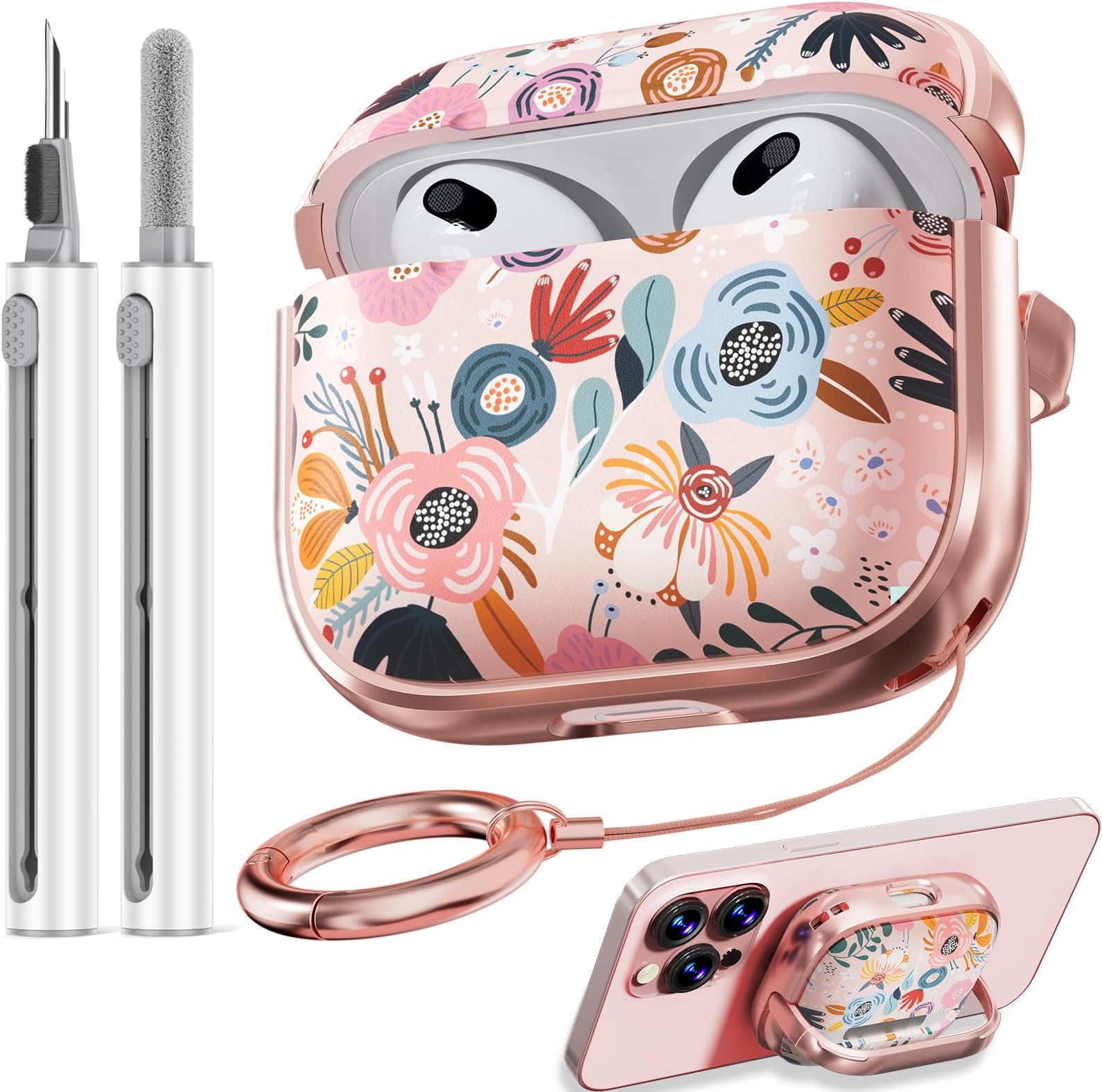 Amazon.com: 【with Safety Lock】 for AirPods 3rd Generation Case Cover ...