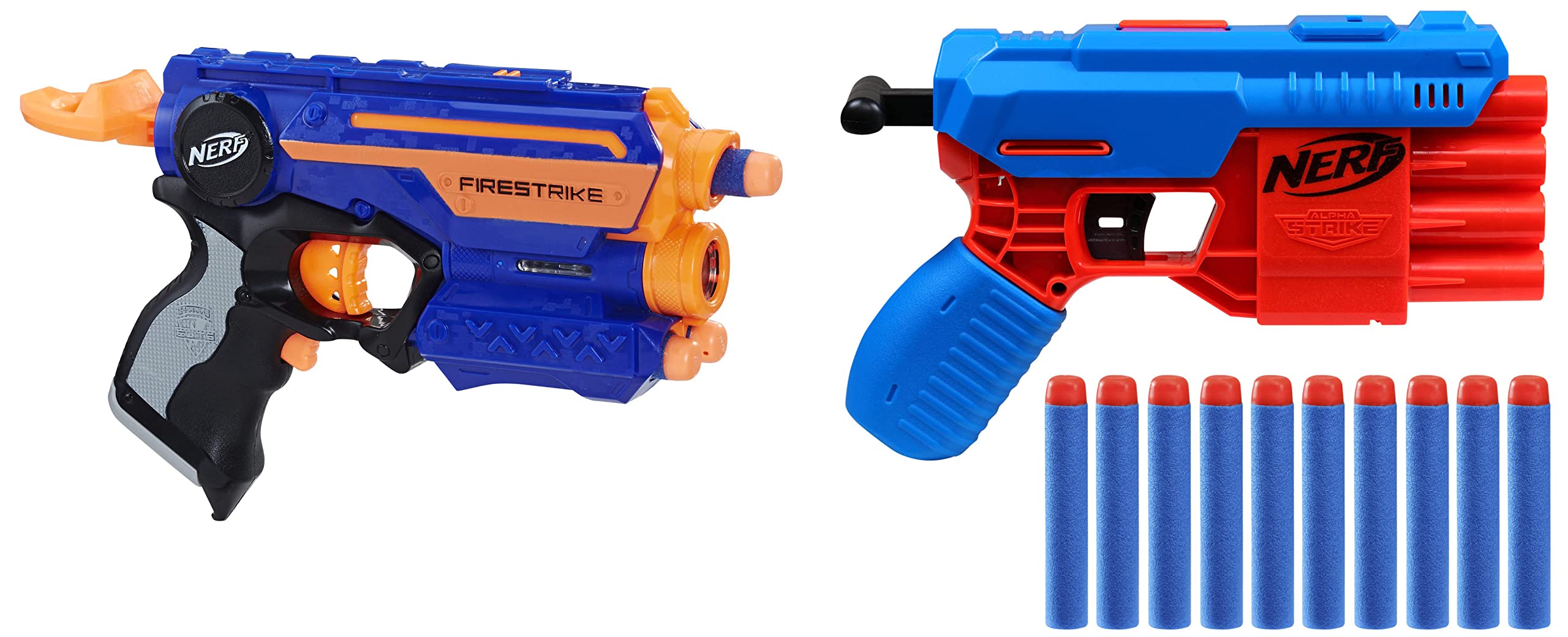 Nerf N-Strike Elite Plastic Fire Strike Blaster (Ages 8&Up) Alpha ...