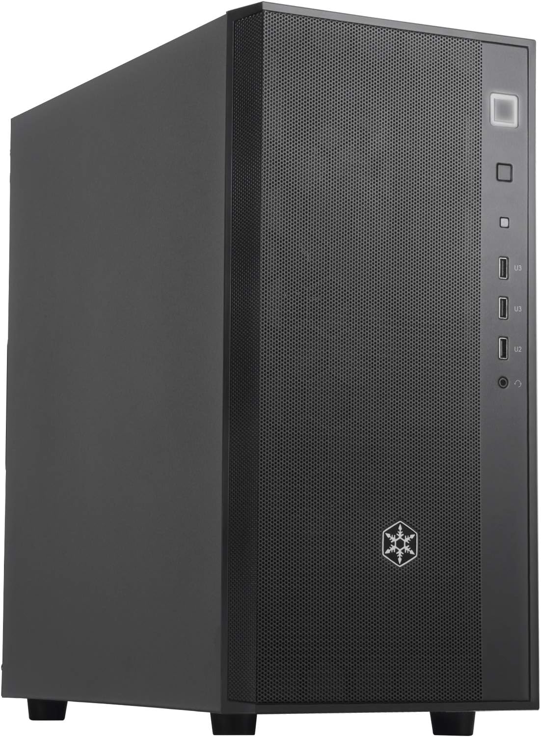 Amazon.com: SilverStone Technology FARA R1, Black, Solid Side Panel ...