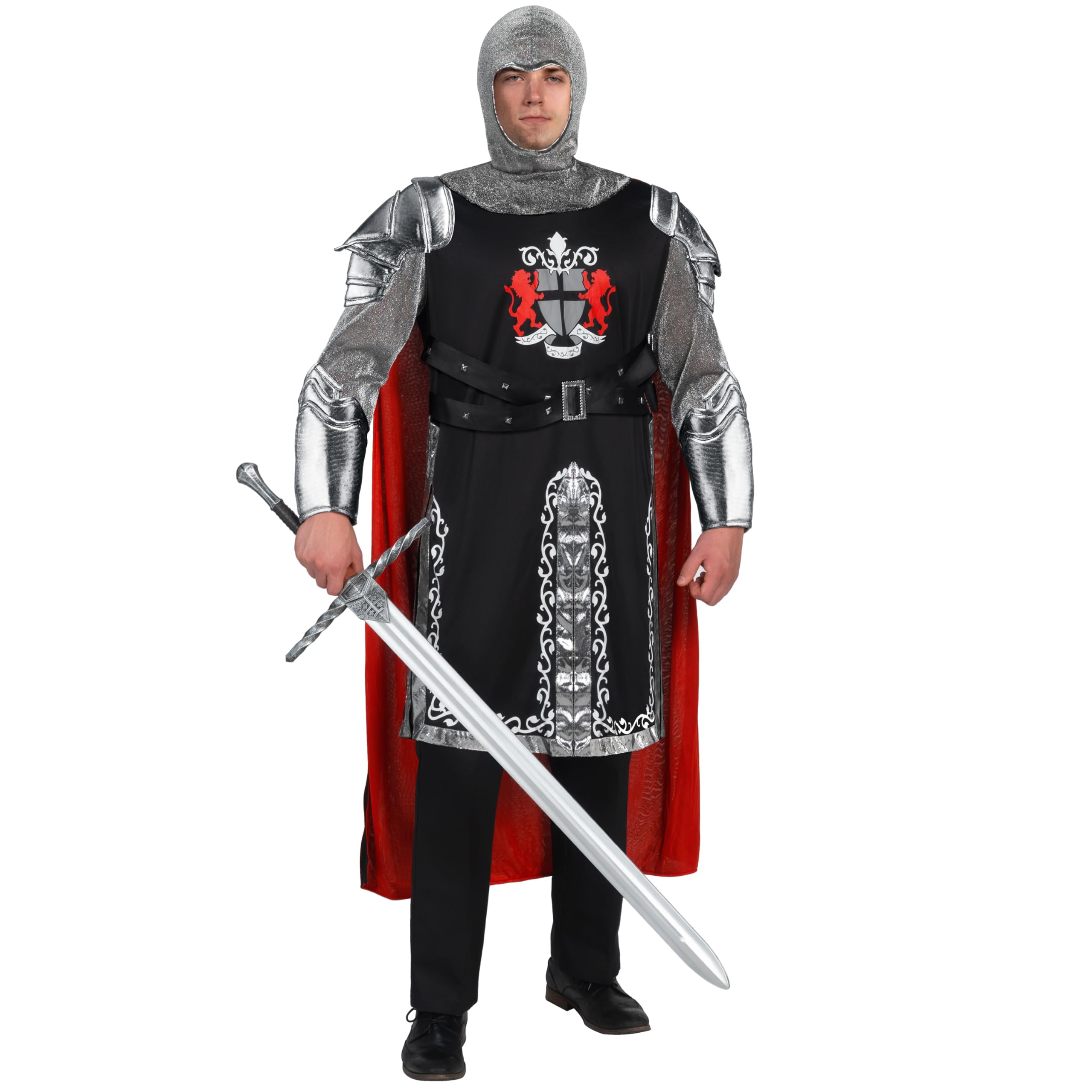 Amazon.com: Spooktacular Creations Medieval Knight Costume Men for ...