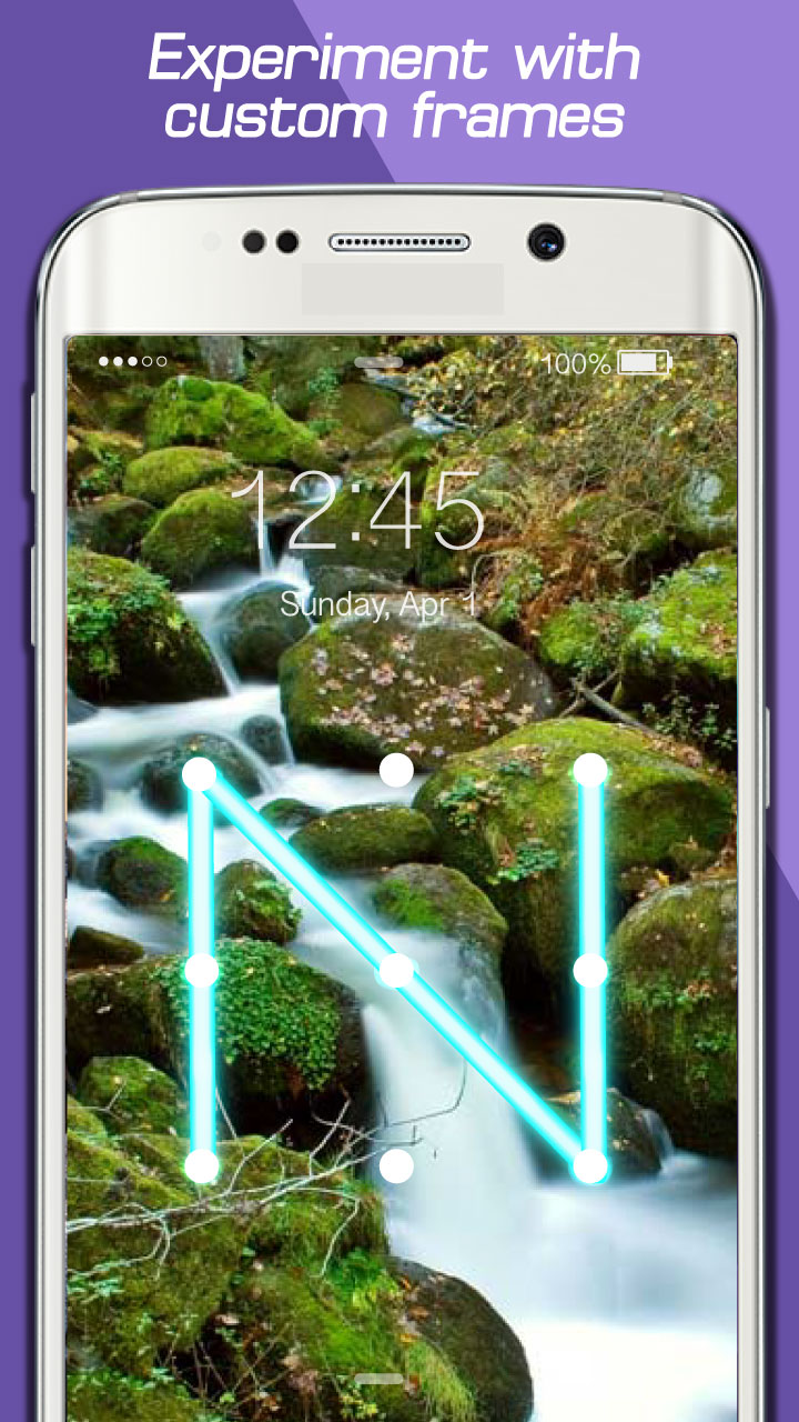 Waterfall Lock Screen : Pattern Password Lock Screen - App on Amazon ...