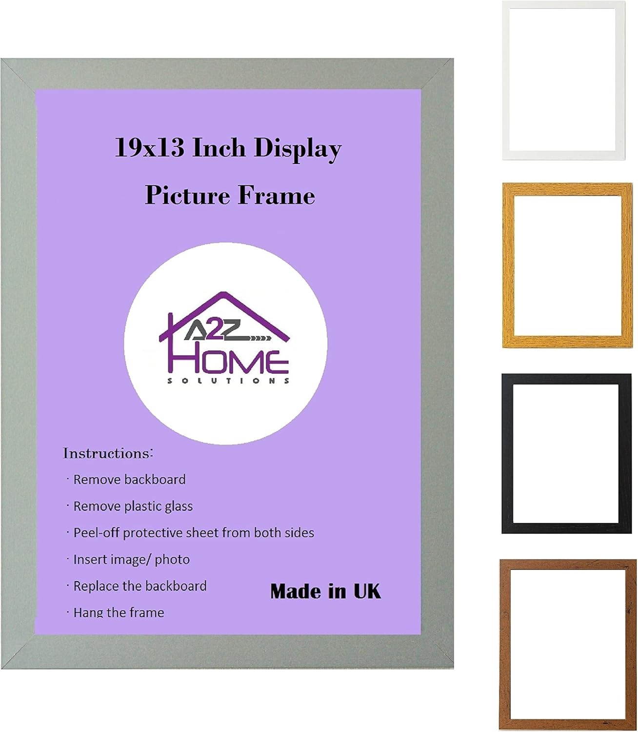 A2Z Home Solutions® Photo Frames 19x13 Inch Picture Frame Wall Hanging ...