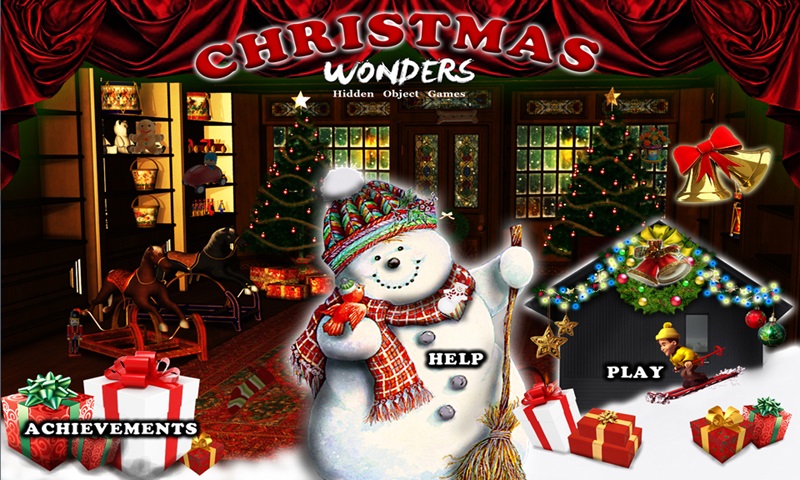 PlayHOG # 15 Hidden Objects Games Free New - Christmas Wonders - App on ...