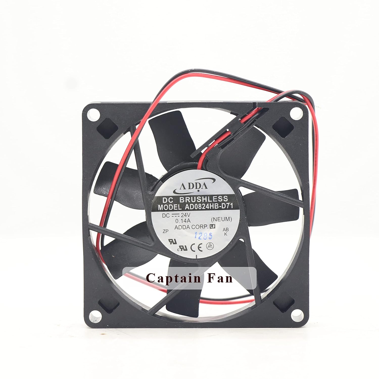 Amazon.com: AD0824HB-D71 ADDA Fan 8015 80 * 80 * 15mm 24VDC 0.14A 2 ...