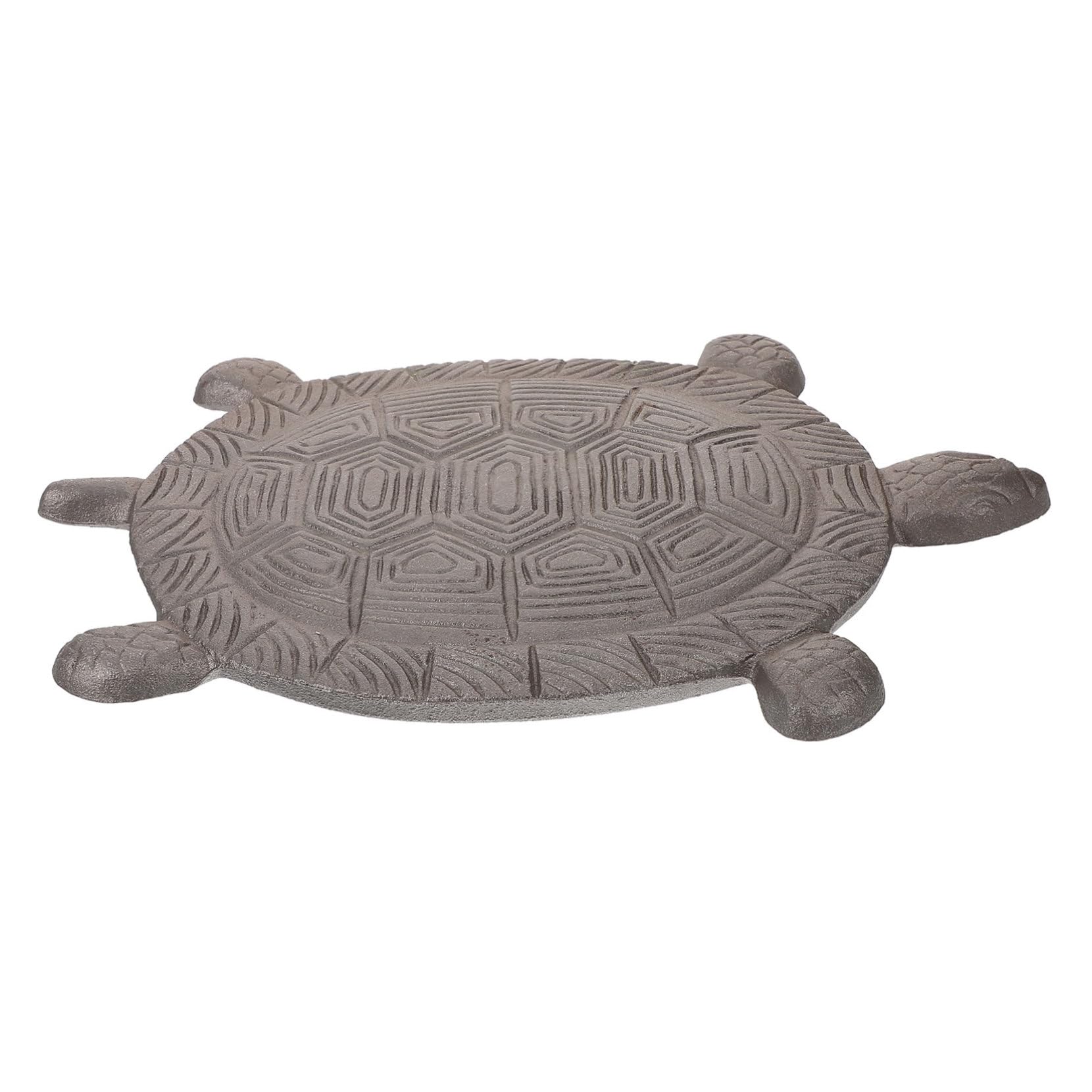 Garden Turtle Fardtry Tortoise Stepping Stone, Cast Iron Turtle Paver ...