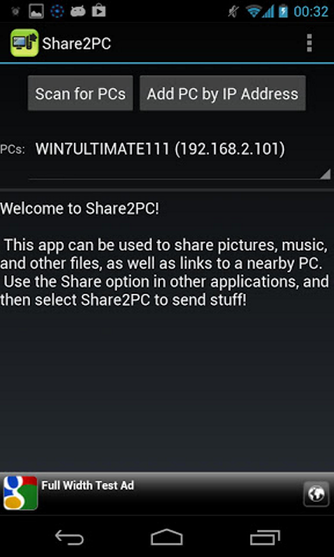 Share to PC - App on Amazon Appstore