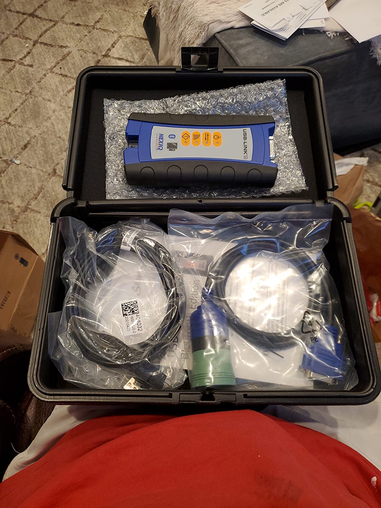 Amazon.com: Nexiq Technologies 124032ISN Usb-link Blue Tooth W/obdii ...