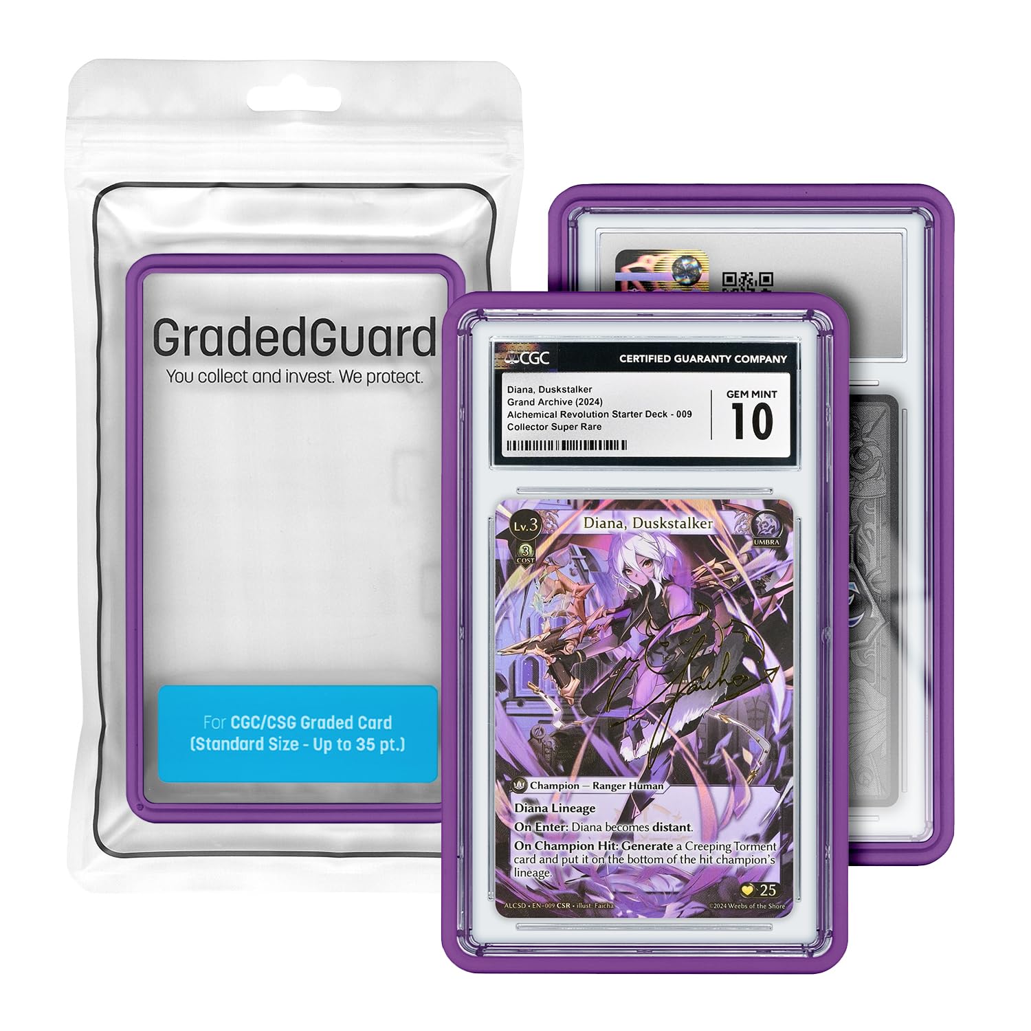 Amazon.com: Graded Card Case for Standard CGC Slab Case | Multiple ...