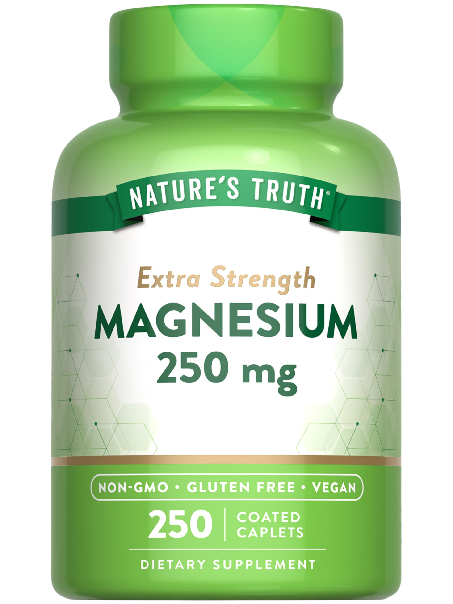 Amazon.com: Nature's Truth Magnesium Supplement | 250 mg | 250 Count ...
