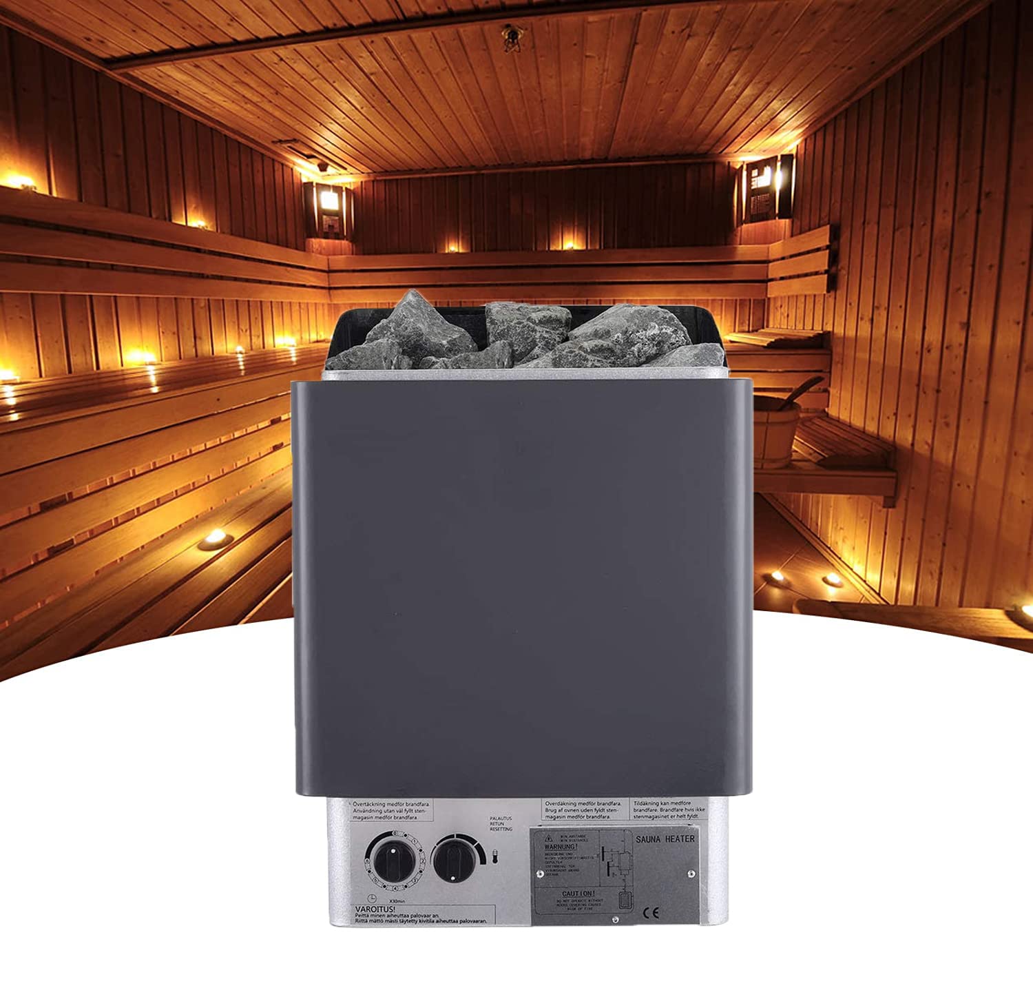 Dry Steam Bath Sauna Heater Stove 200V - 240V with Internal Controller ...