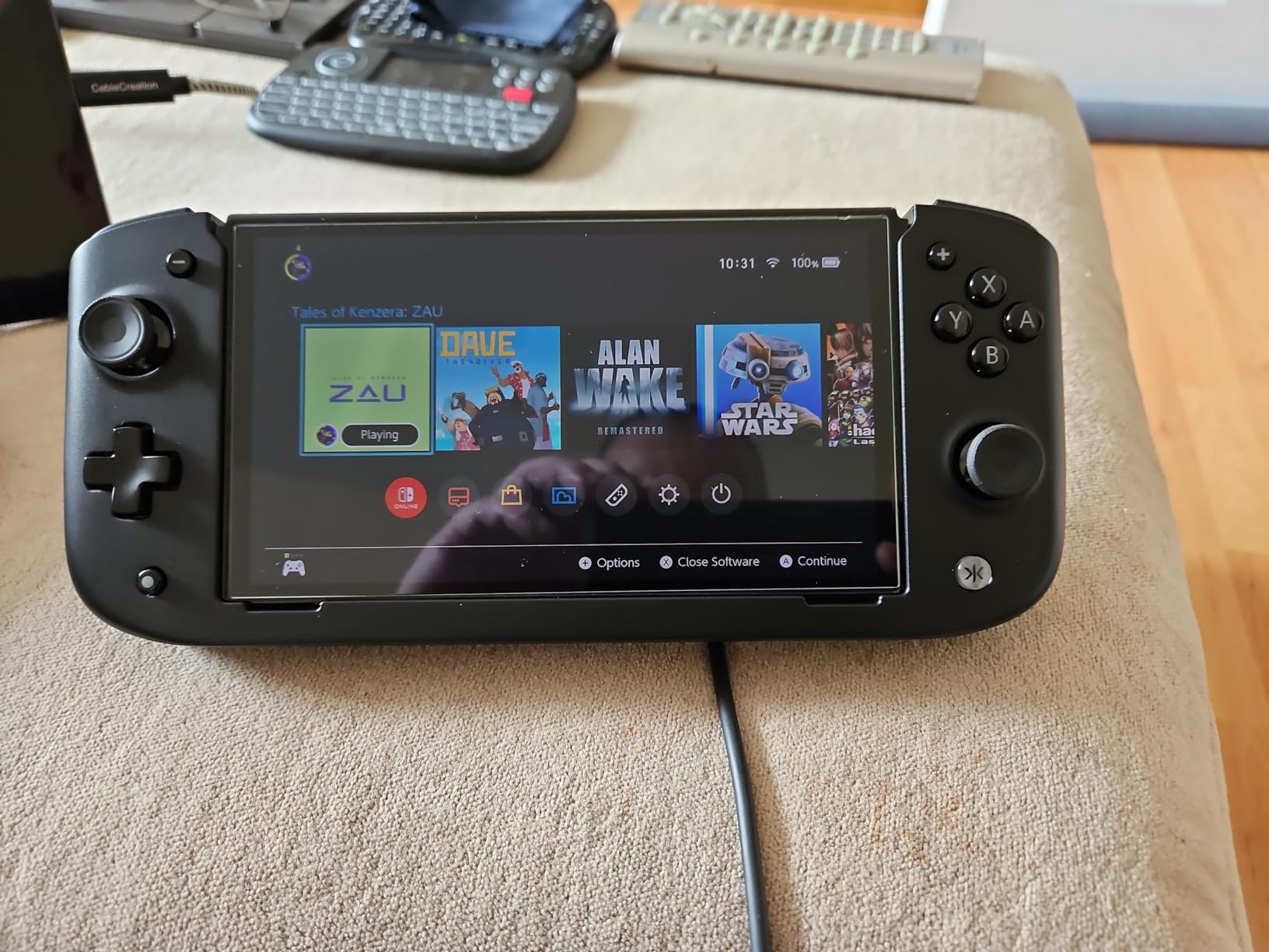 CRKD Nitro Deck - Professional Handheld Controller Deck with Zero Stick ...