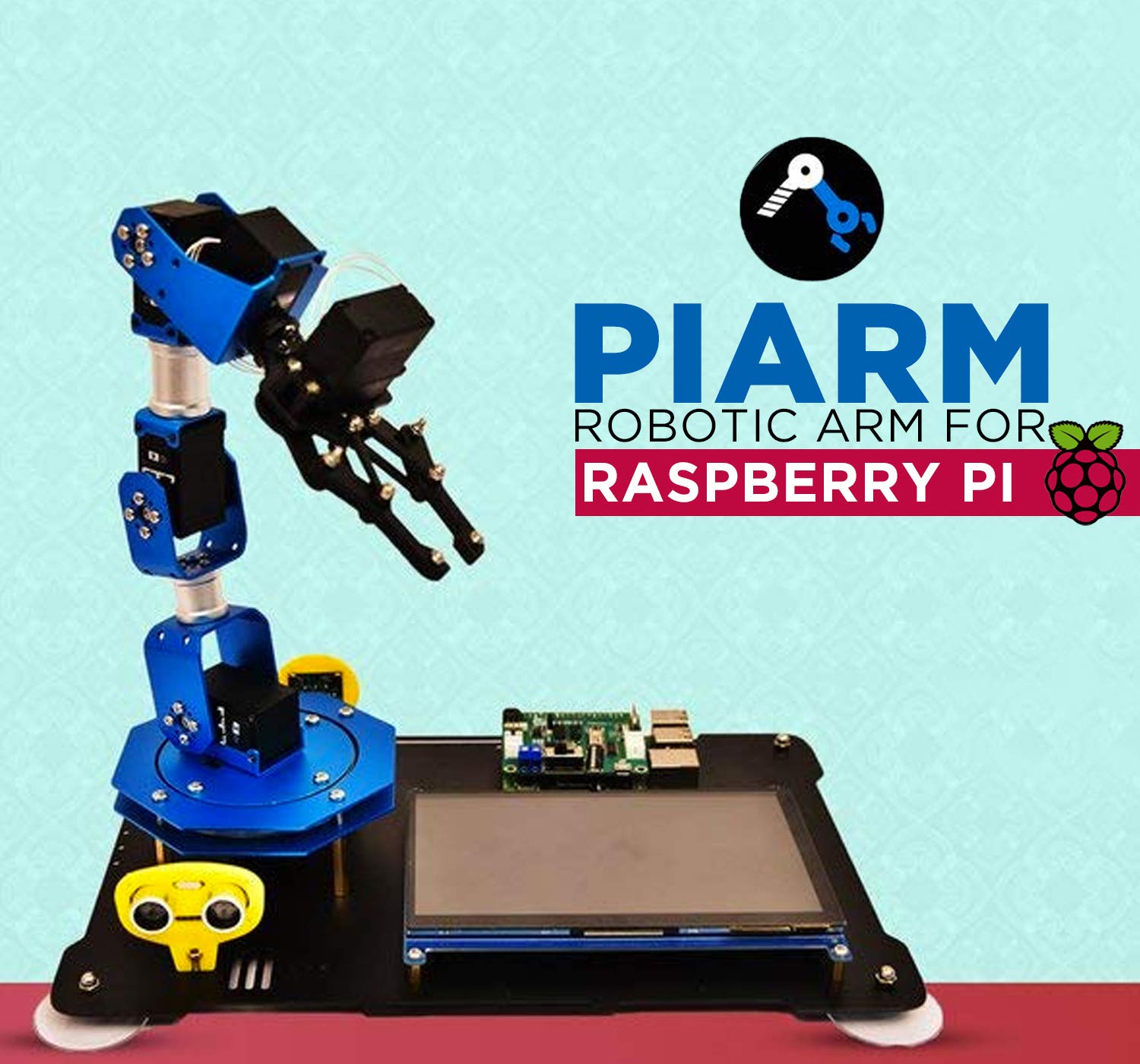 Buy sb components PiArm: The DIY Robotic Arm for Raspberry Pi, 6 Axis Multi-Functional Mini ...