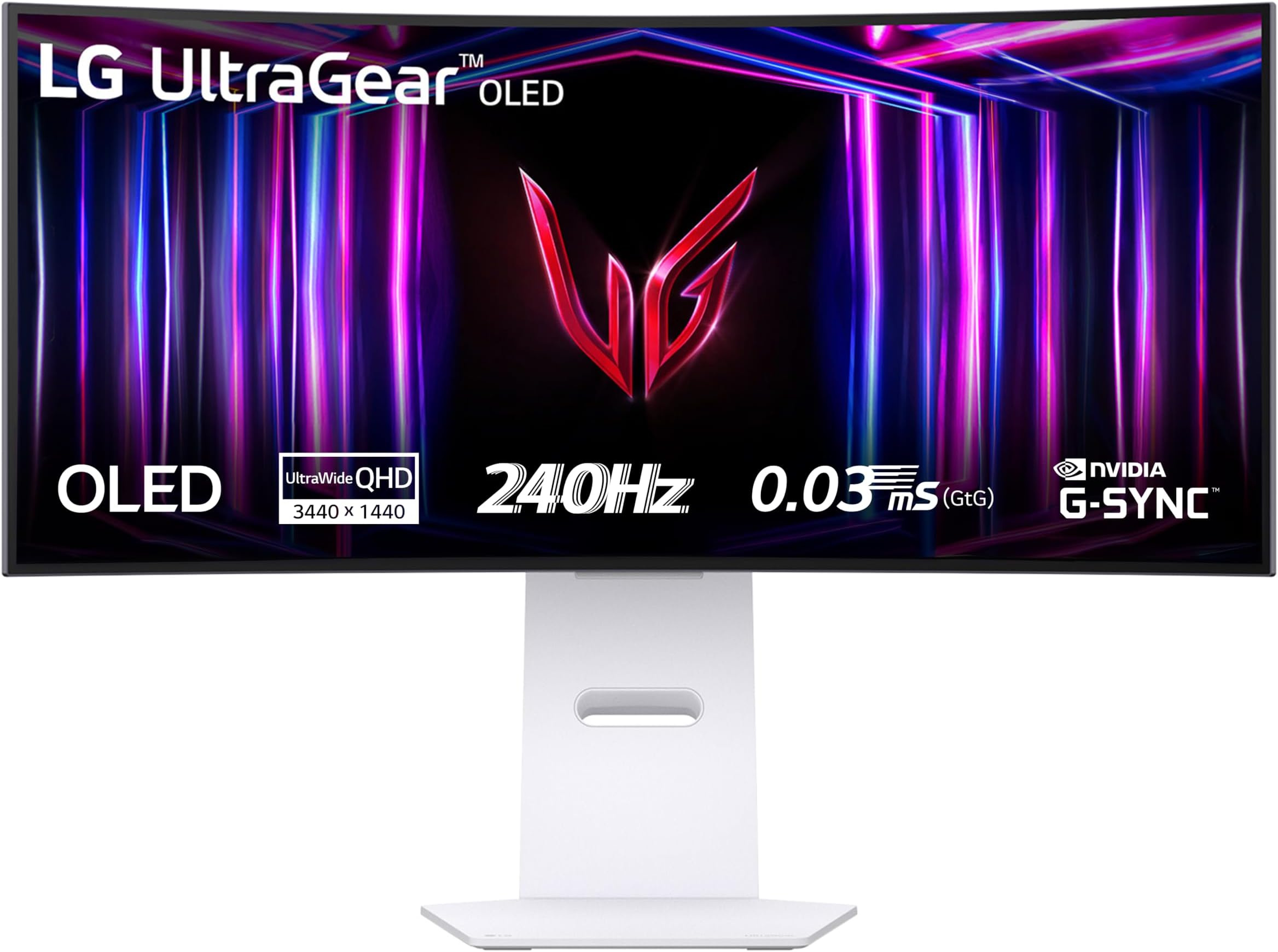 LG UltraGear OLED 39GS95QE Monitor Gaming 39", 21:9 Curvo (800R), WQHD (3440x1440), OLED, 240Hz ...
