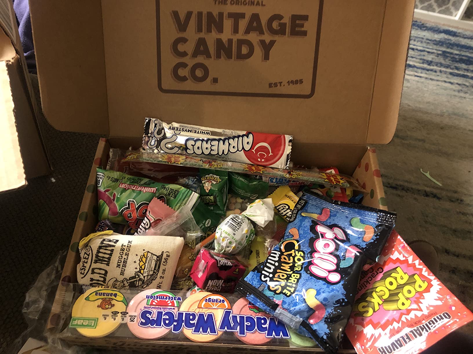 $10/mo - Finance VINTAGE CANDY CO. 1980's RETRO CANDY GIFT BOX - 80s ...