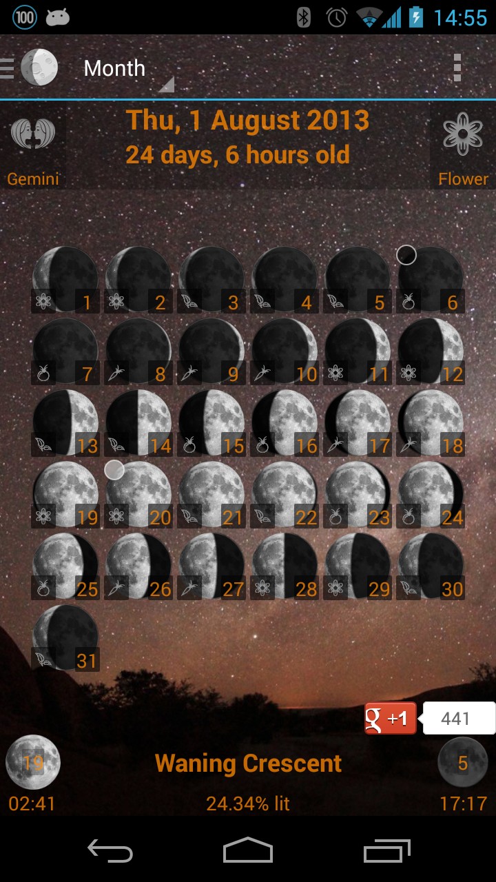 Moon Phase Widgets - FREE:Amazon.de:Appstore for Android