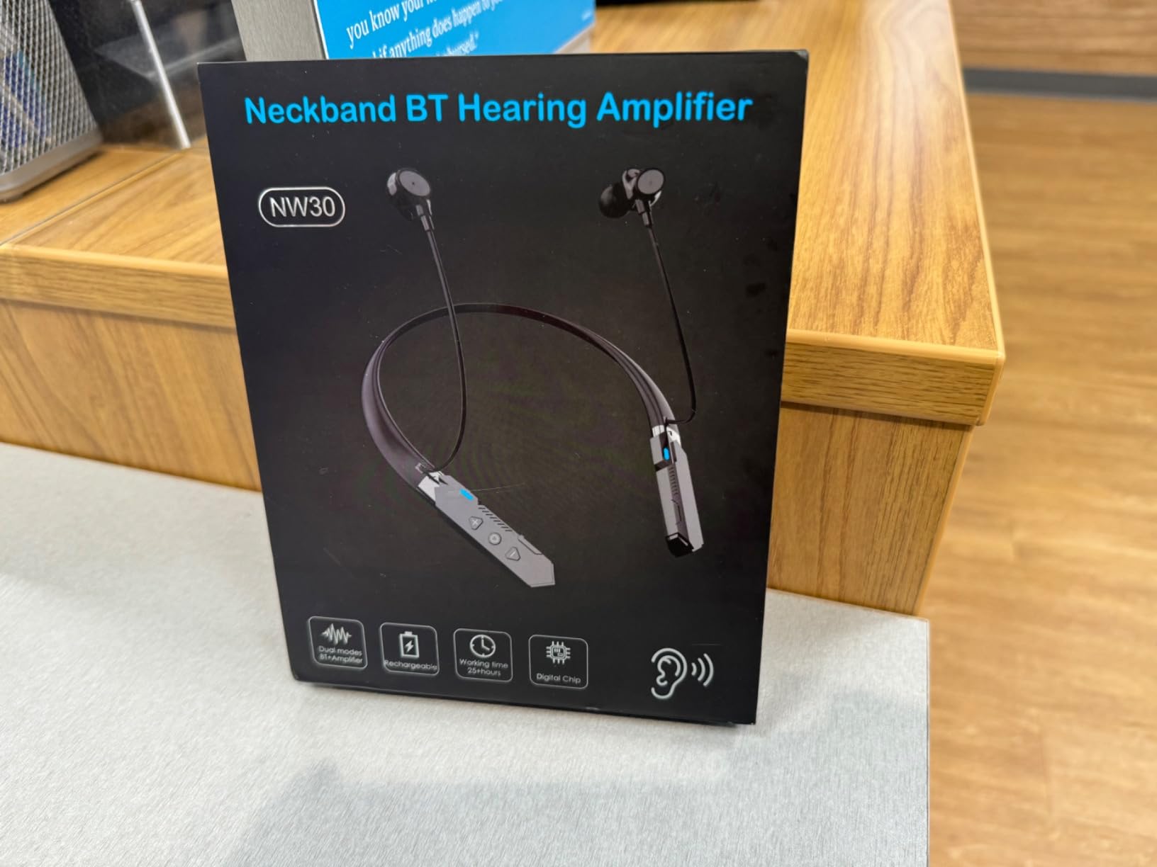 Amazon.com: Rechargeable Hearing Amplifier with Bluetooth, Wireless ...