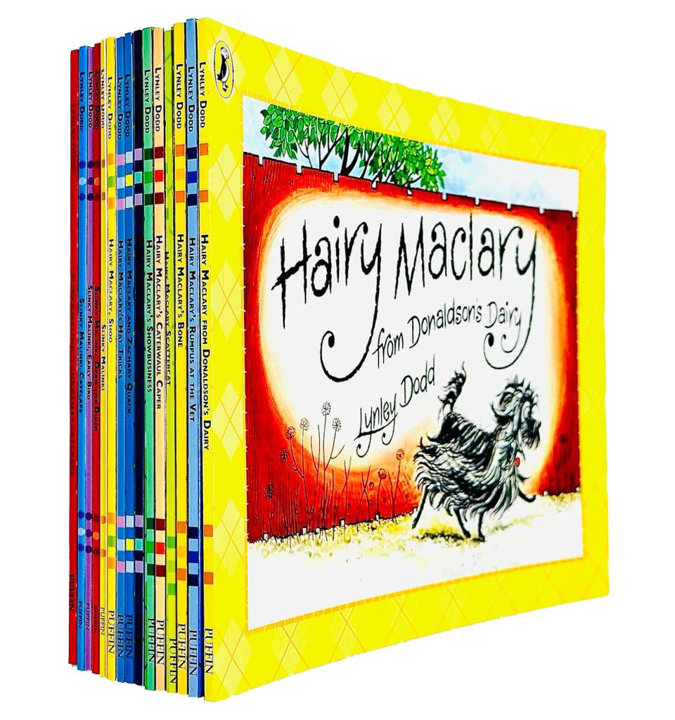 Lynley Dodd Hairy Maclary and Friends Series 15 Books Collection Set ...